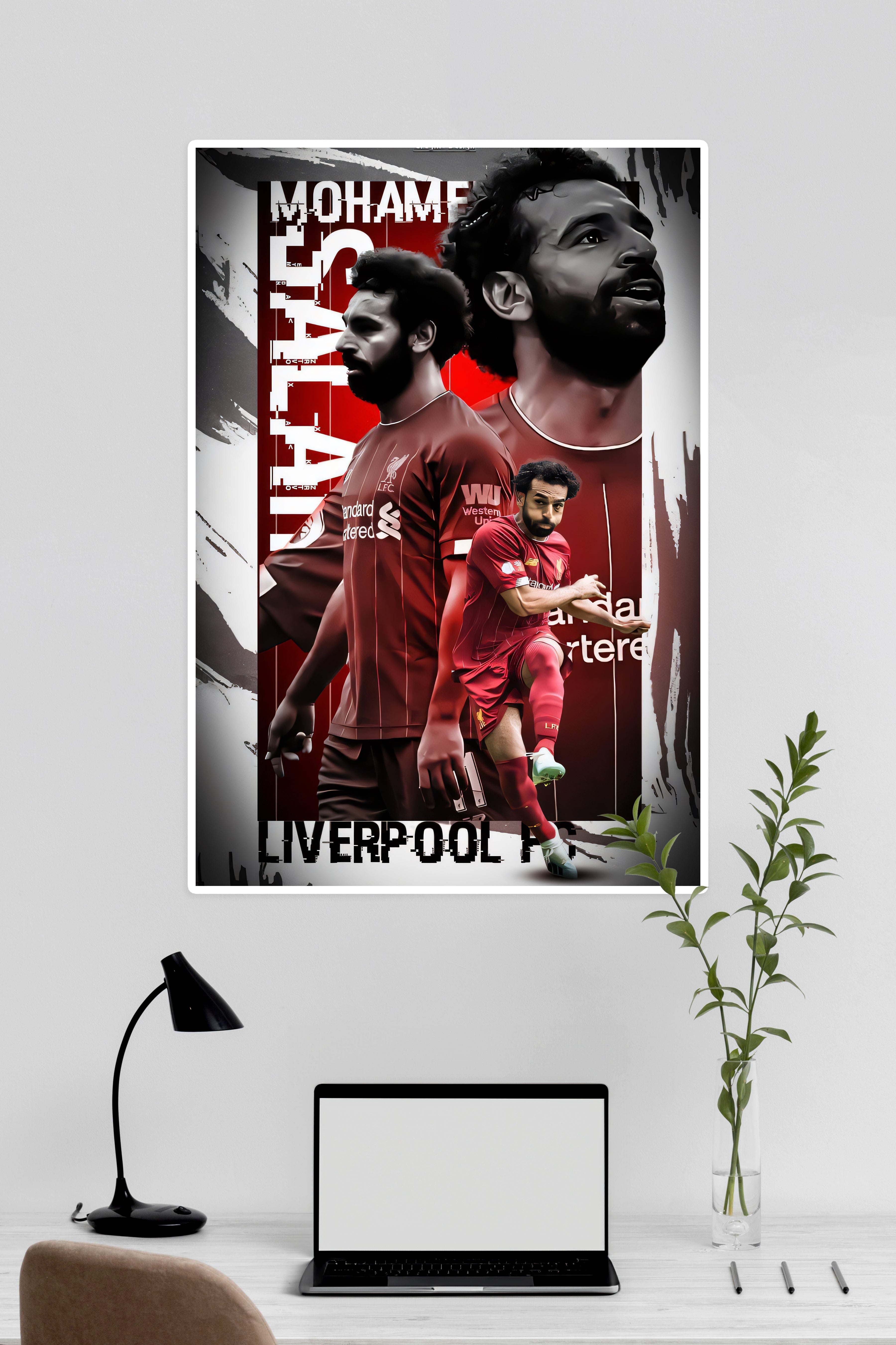 Mohammed Salah | Liverpool | FootBall Poster | Posterized.in
