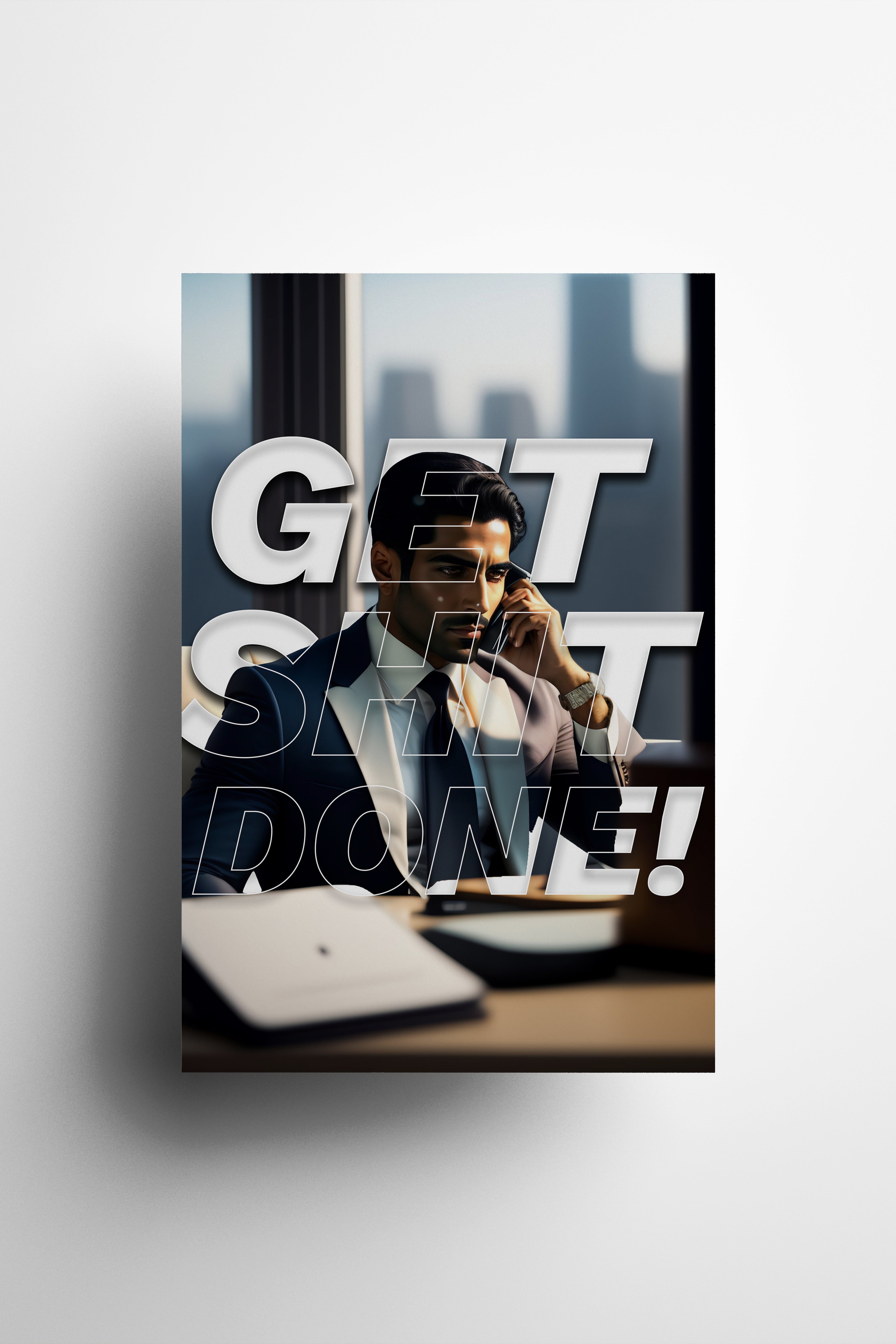 Get Shit Done! | Motivational Poster | Posterized.in