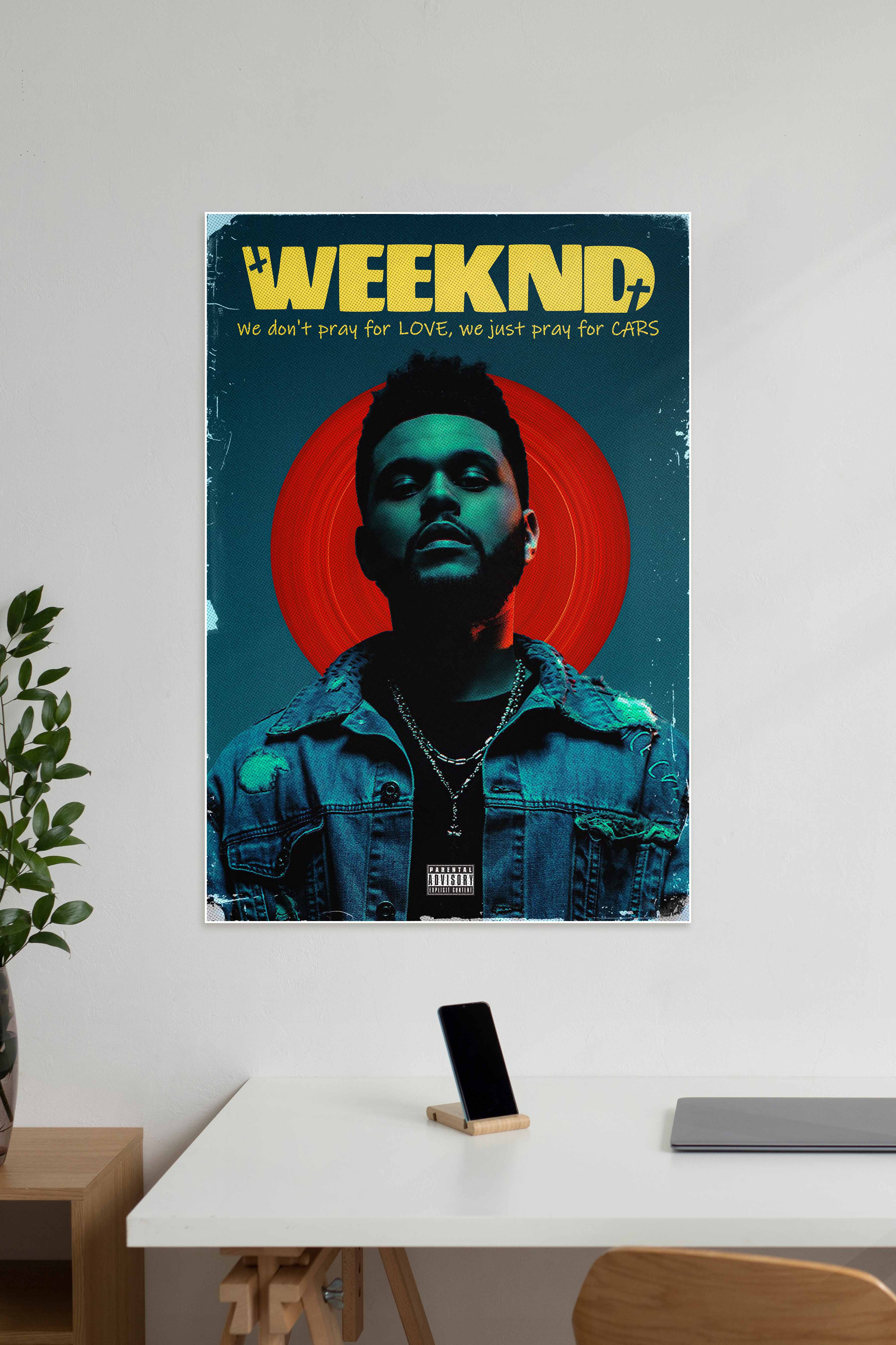 The Weeknd | We Don't Pray For Love | Music Artist Poster – Posterized