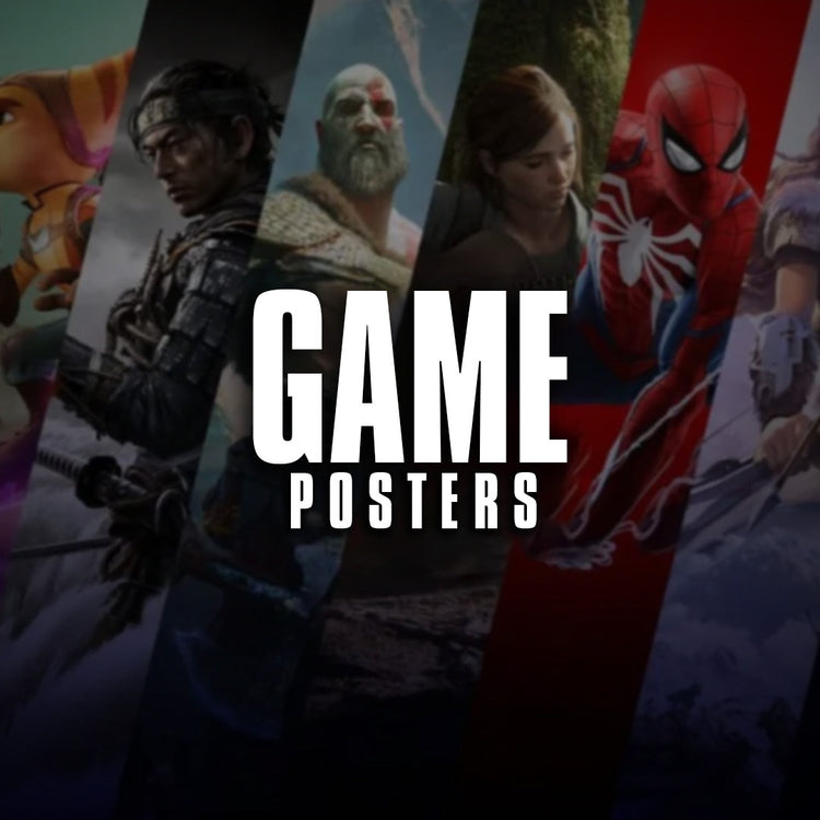 Gamer Zone Wall Set | GAME SET #01 | PIECE OF 9 | Posterized.in
