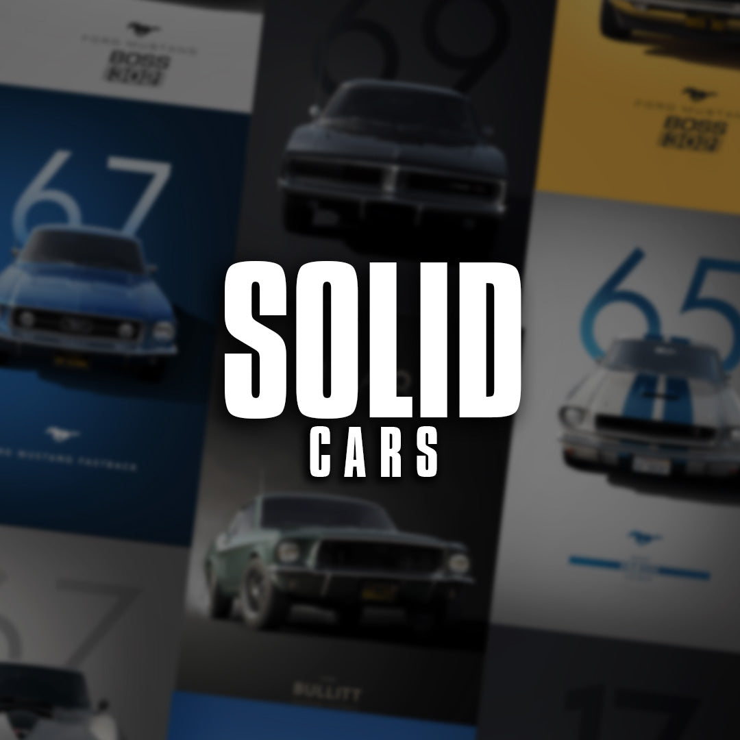 SOLID CARS | Posterized.in