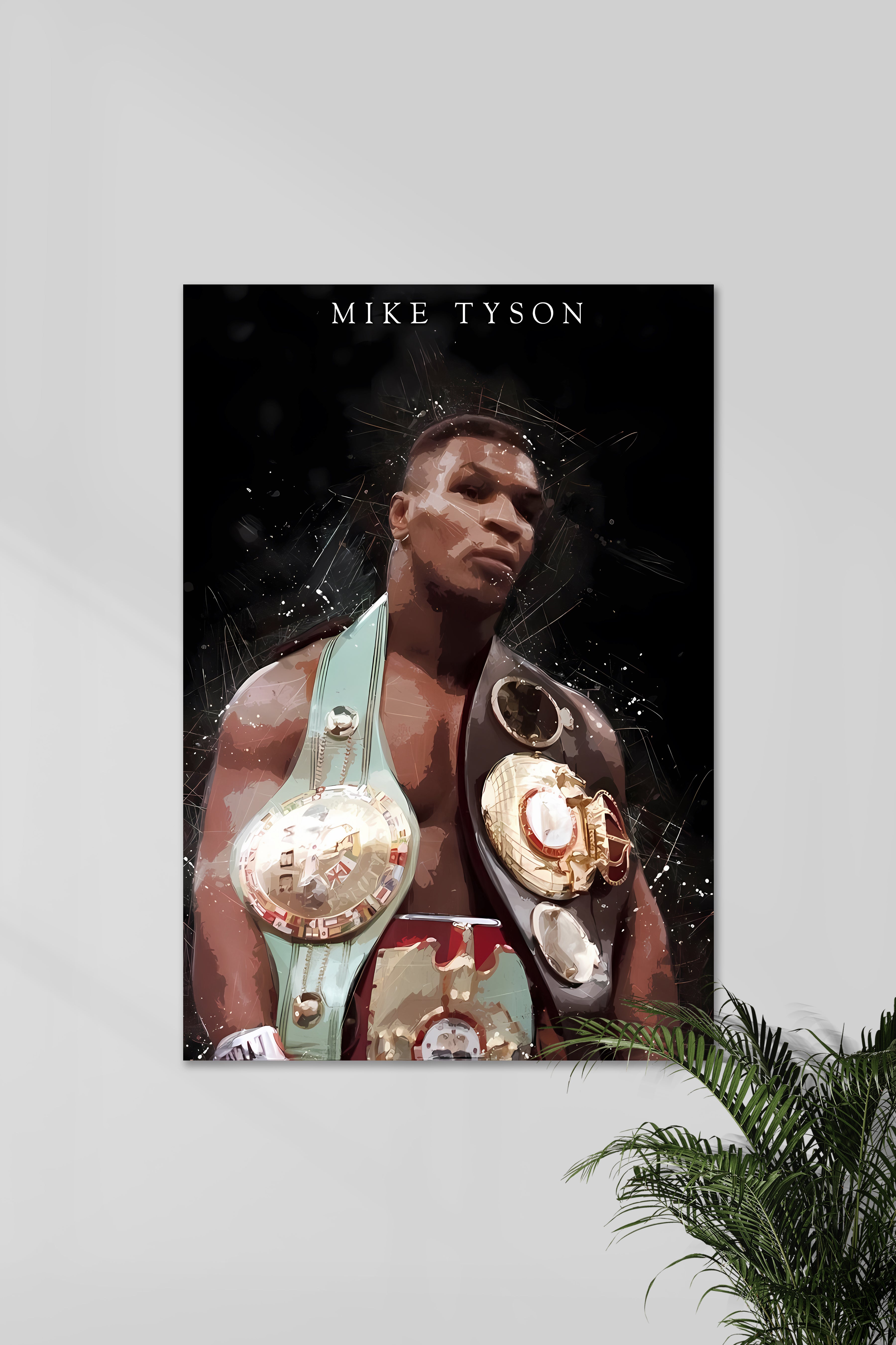 Mike Tyson | Mike Tyson | Gym Poster – Posterized
