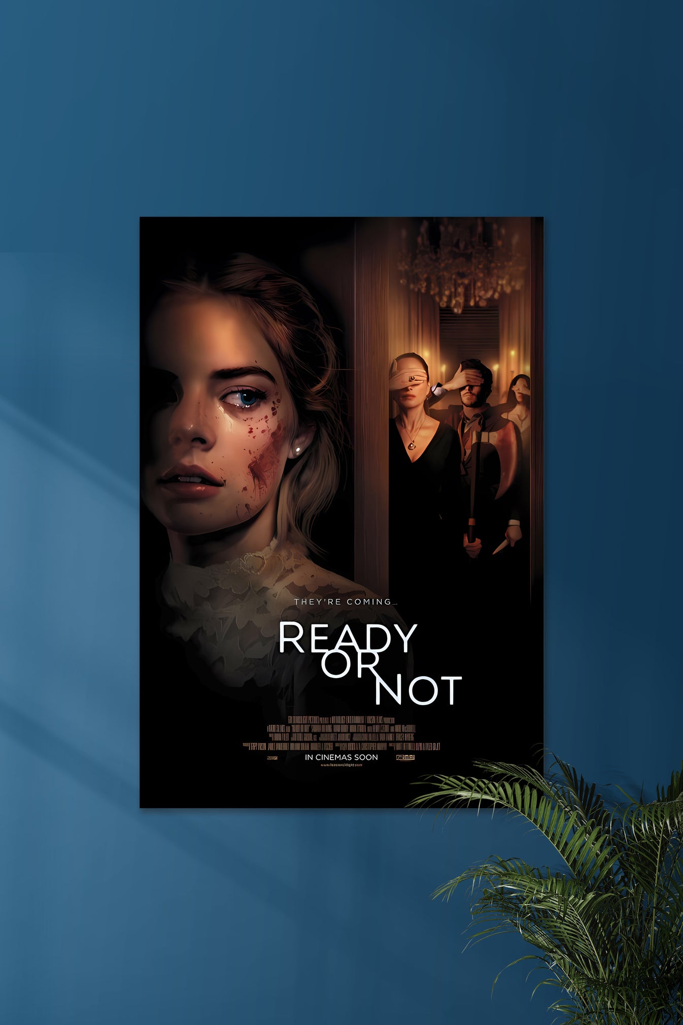 They are Coming | Ready or Not | Movie Poster | Posterized.in