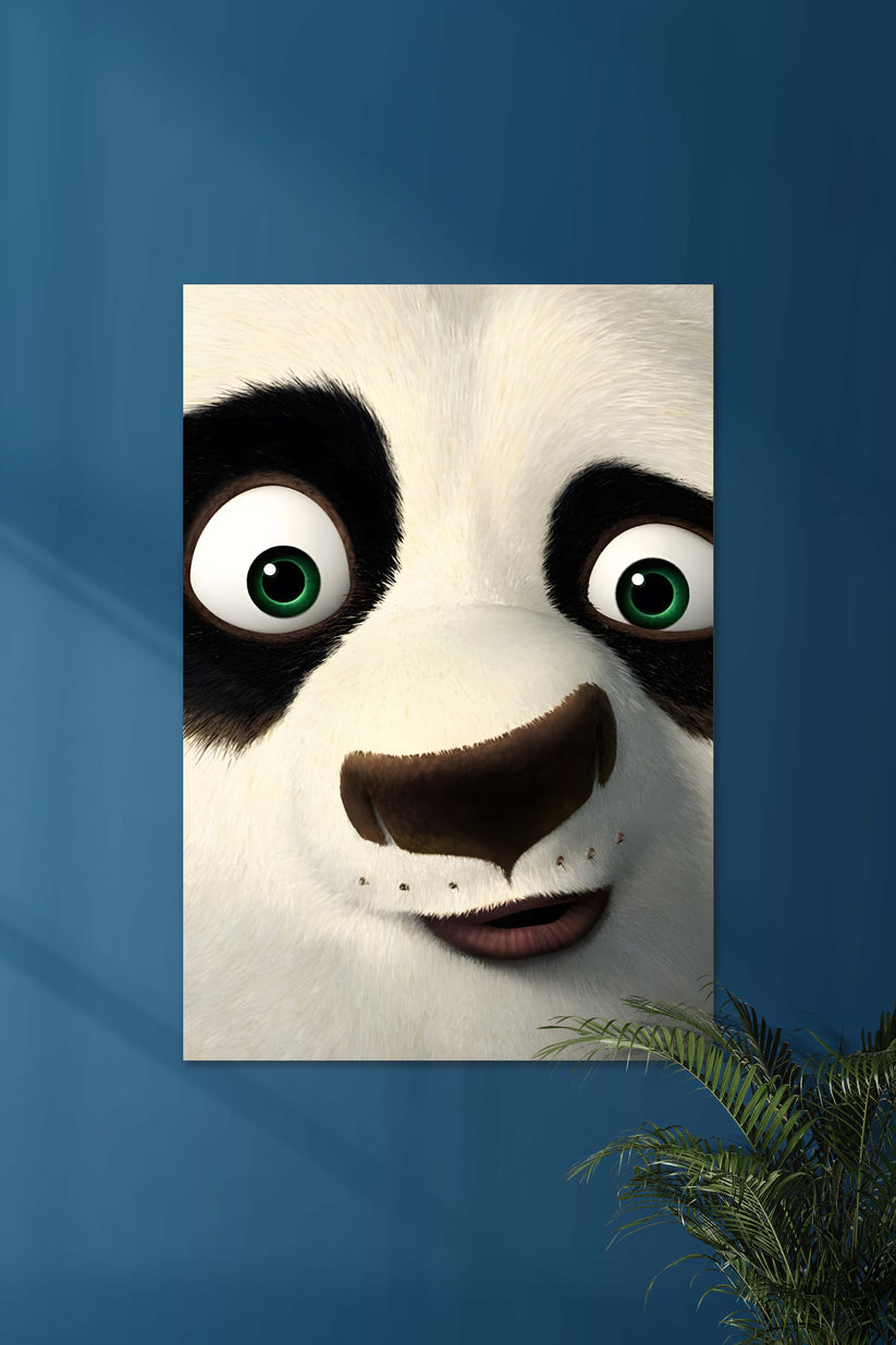PO THE PANDA | KUNGFU PANDA | Movie Poster | Posterized.in