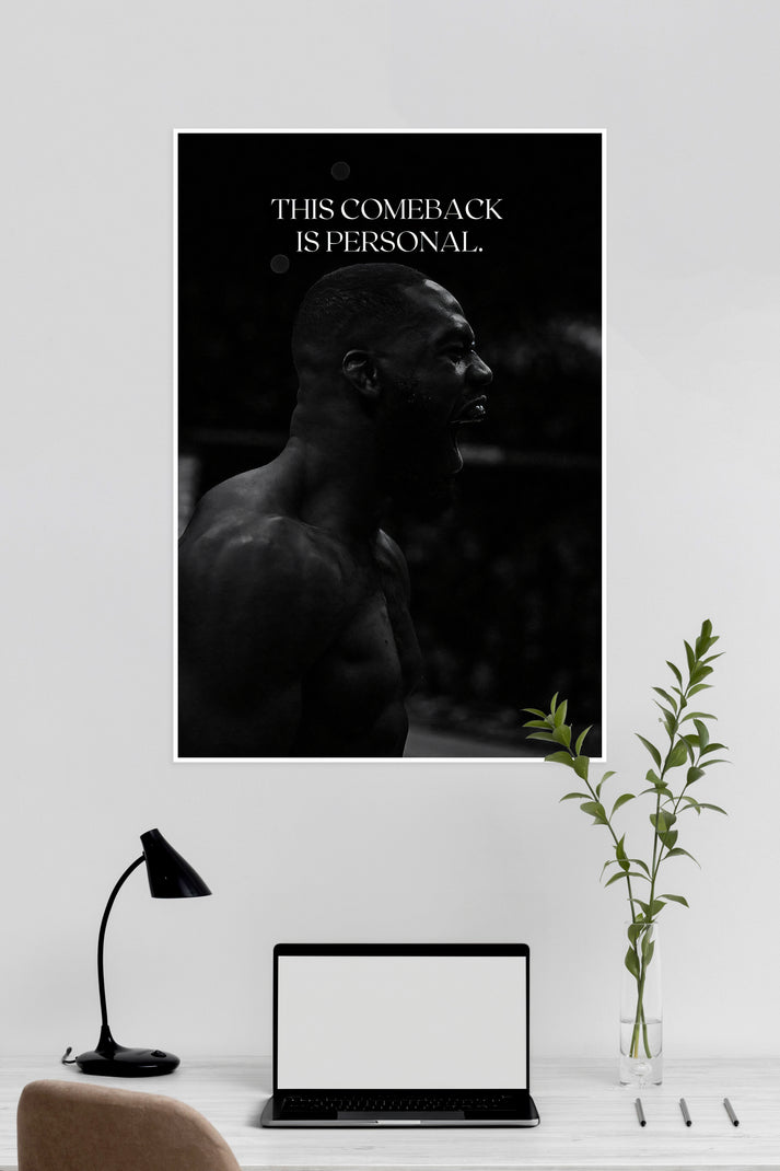 This Comeback Is Personal | Motivational Poster – Posterized
