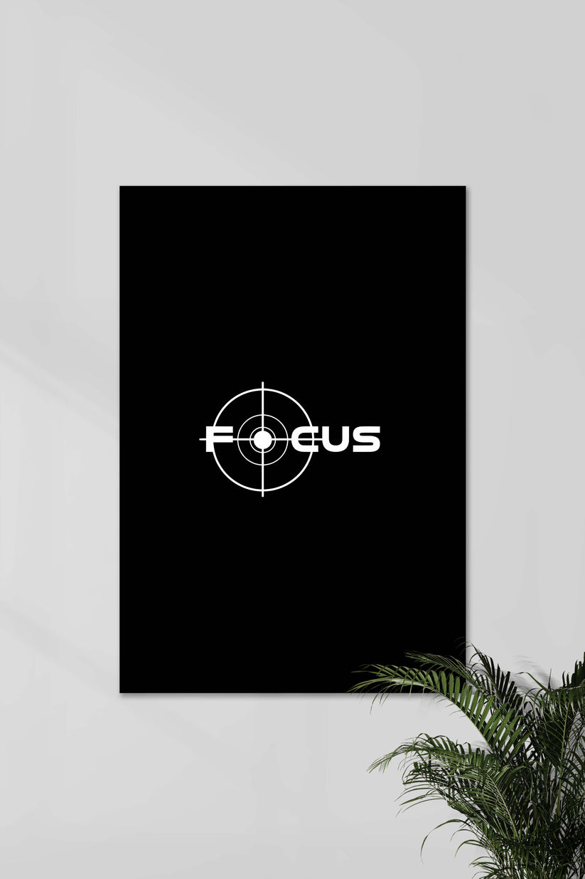FOCUS #02 | GYM | Motivational Poster | Posterized.in