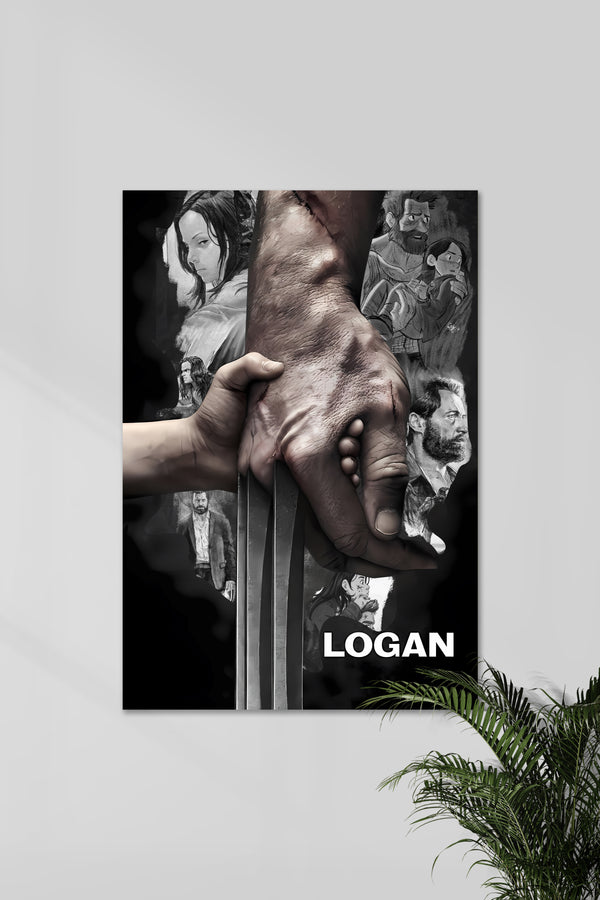 Logan X Laura | Logan | MCU | Movie Poster | Posterized.in