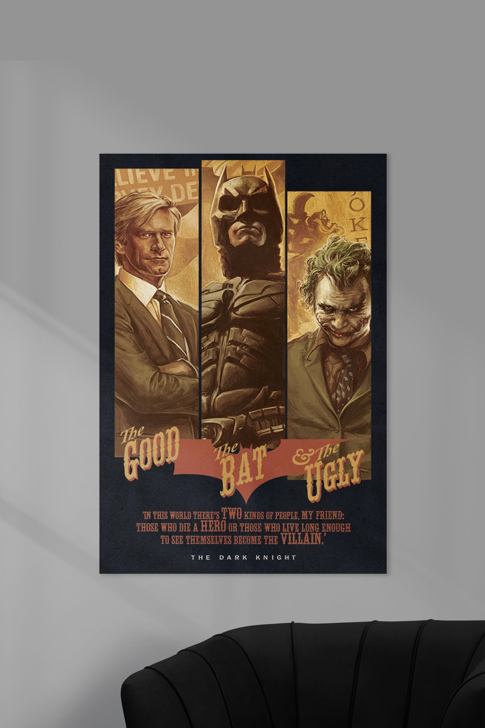 BATMAN DARK KNIGHT #00 | Christopher Nolan | DCU POSTER – Posterized