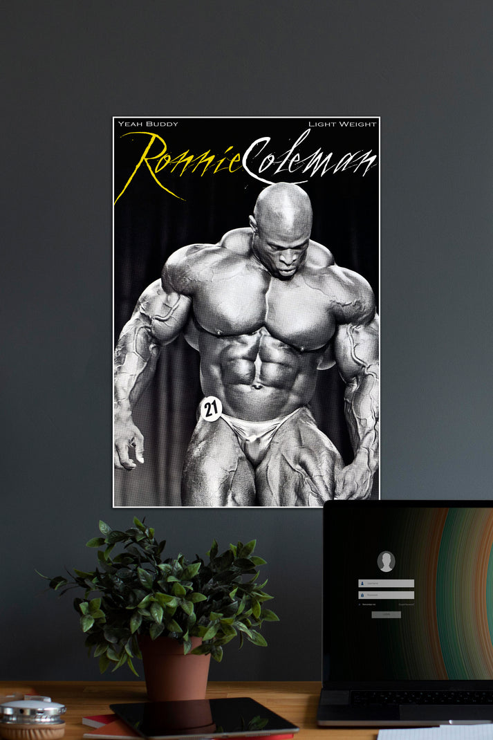 Ronnie Coleman | Gym | Motivational Poster | Posterized.in