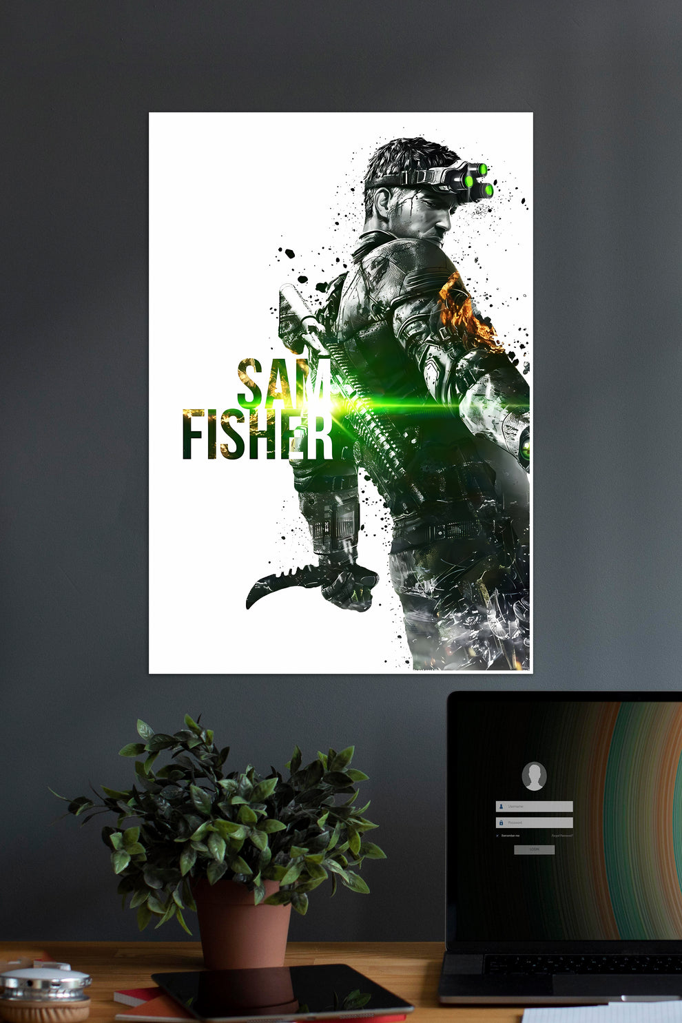 Sam Fisher | Splinter Cell | GAME POSTERS – Posterized