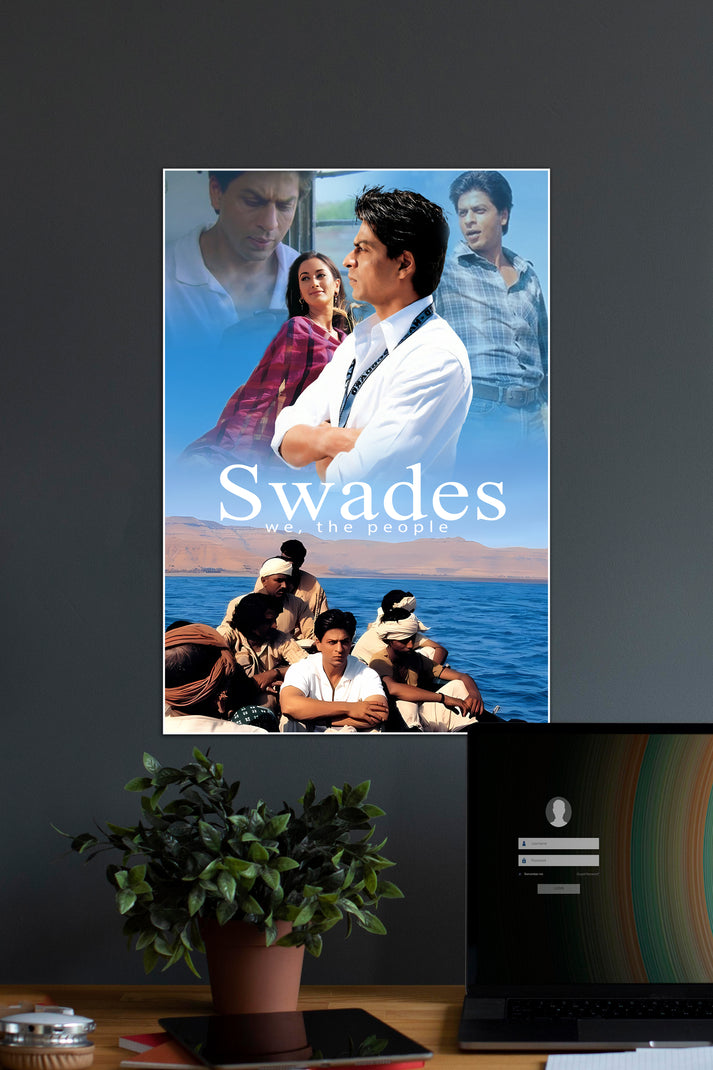 Swades | SRK | Bollywood Movie Poster | Posterized.in