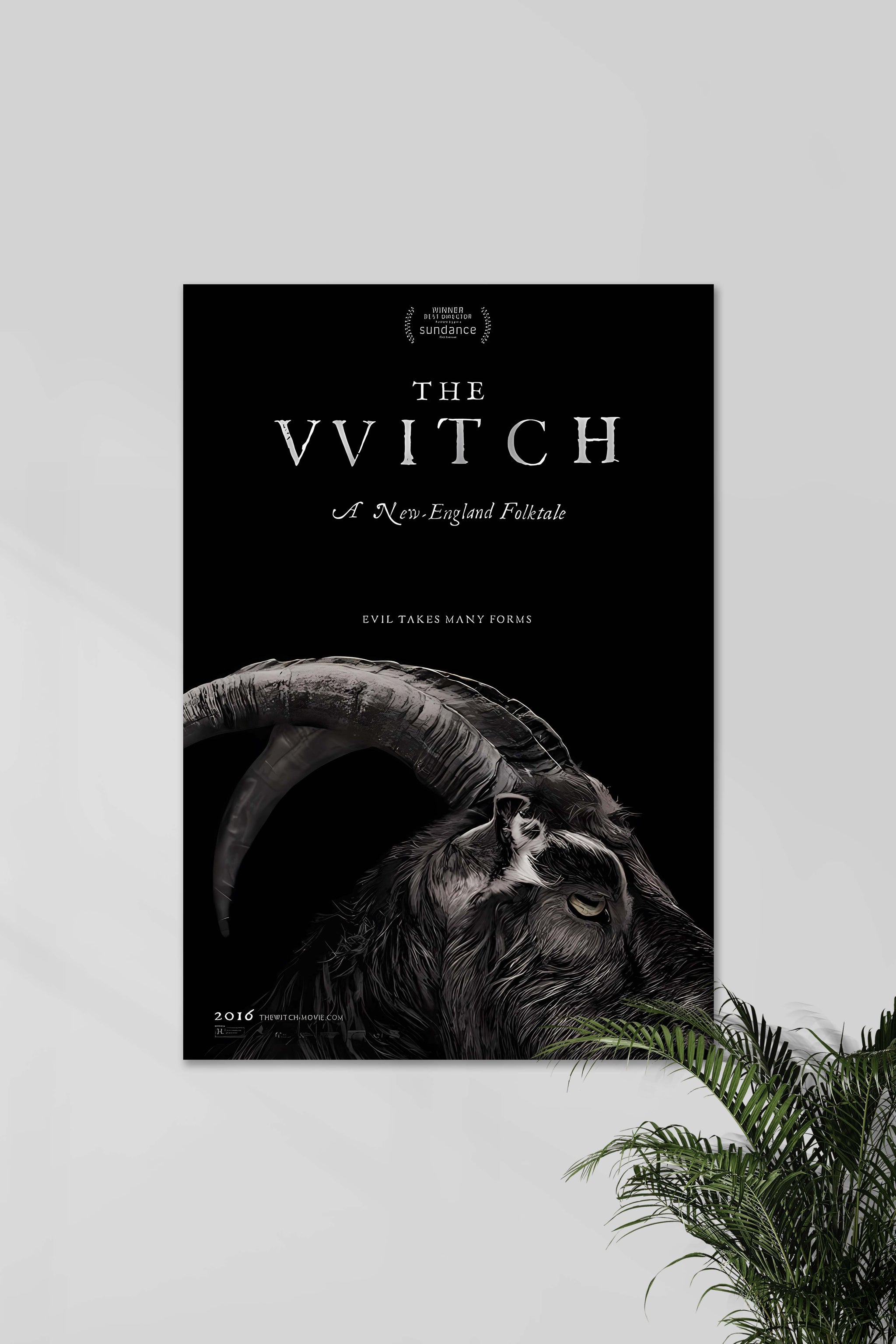EVIL TAKES MANY FORMS | THE WITCH | Horror Movie Poster | Posterized.in