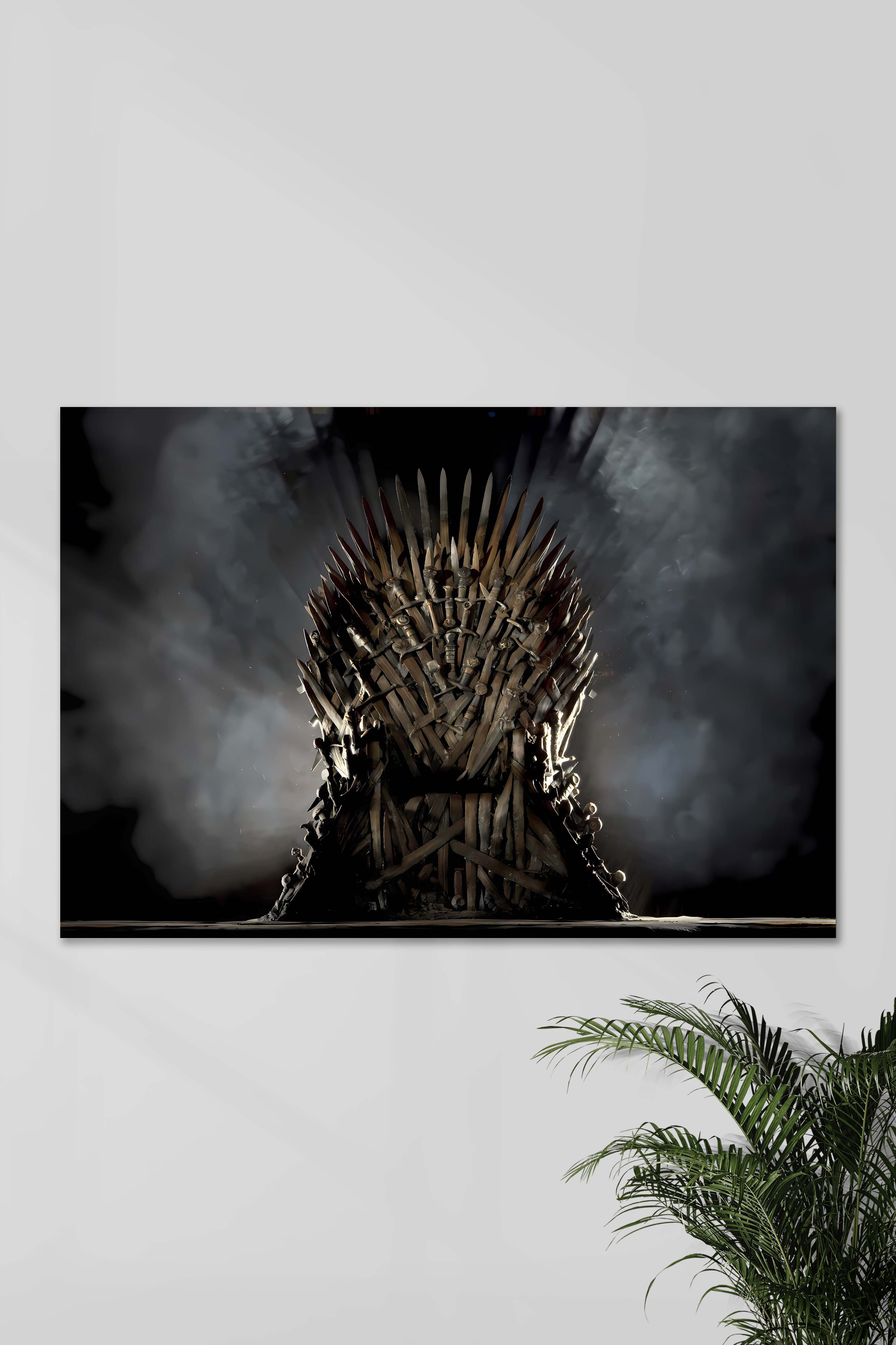 IRON THRONE | GOT | Series Poster | Posterized.in