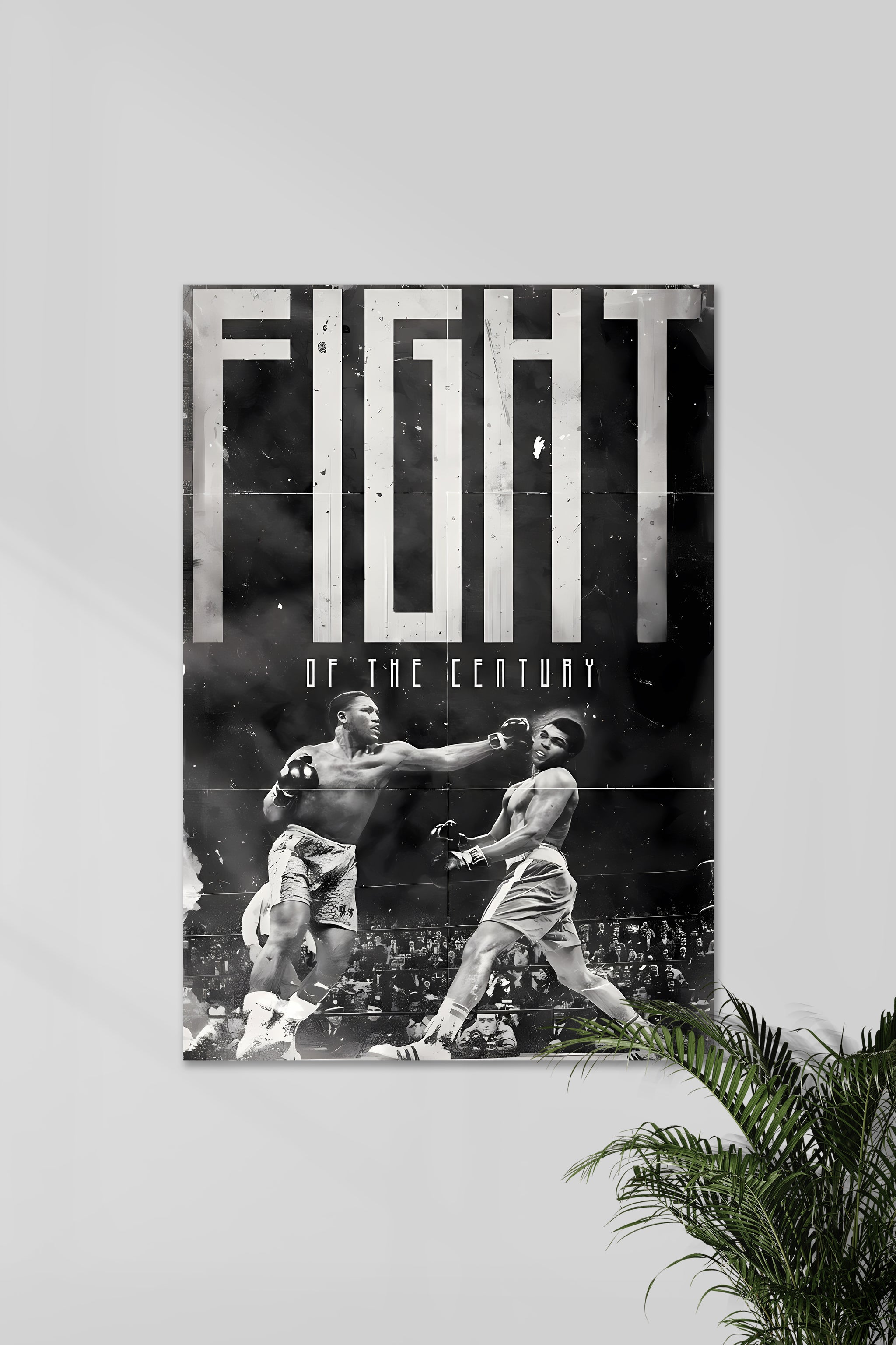 Fight of the Century | Boxing Champions | Gym Poster – Posterized