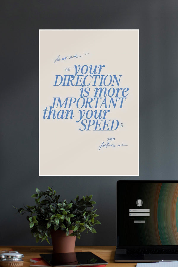 Dear Me To Future Me | Quotes | Motivational Poster | Posterized.in