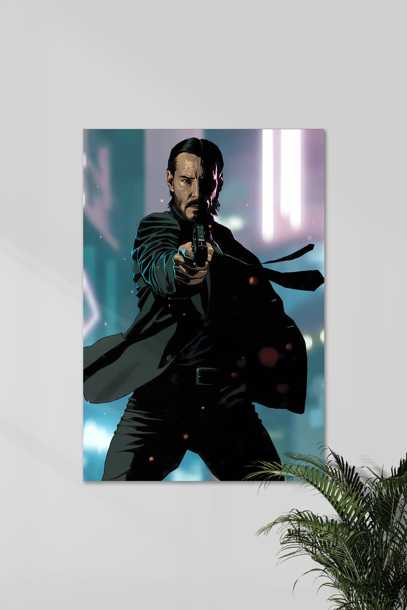 JOHN WICK | BABA YAGA JW | Movie Poster | Posterized.in