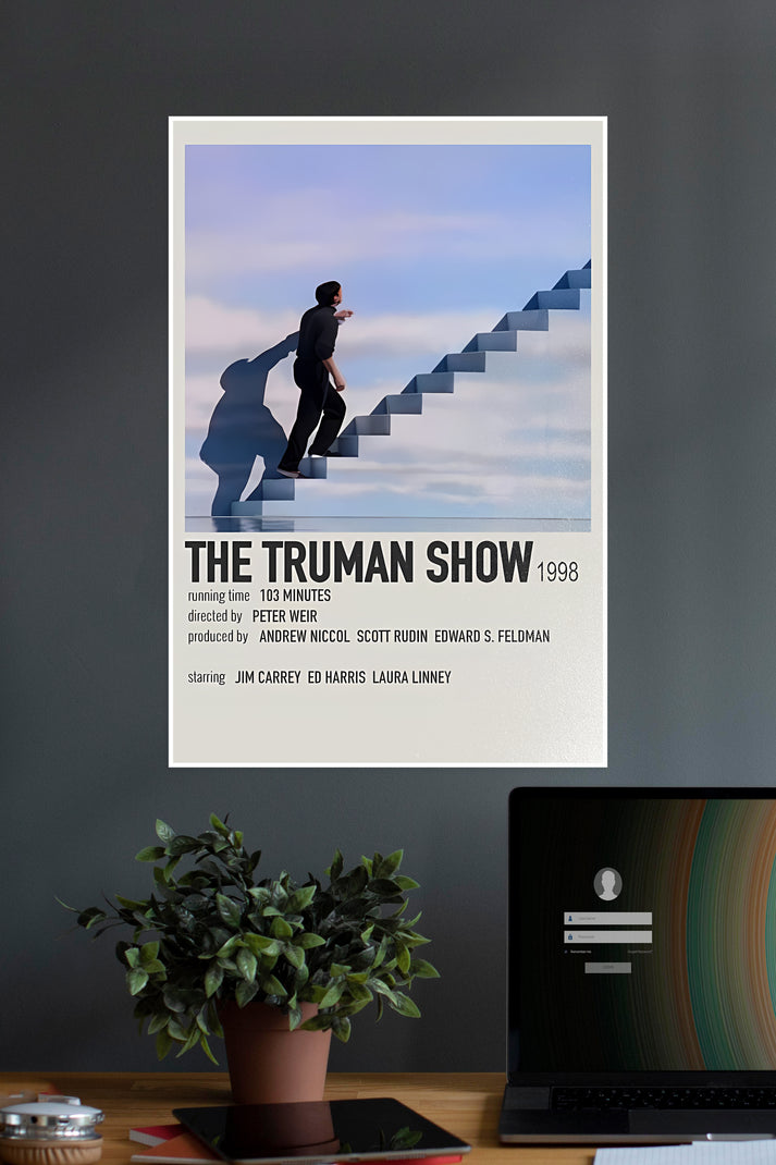 The Truman Show | Jim Carrey | Movie Card | Movie Posters | Posterized.in