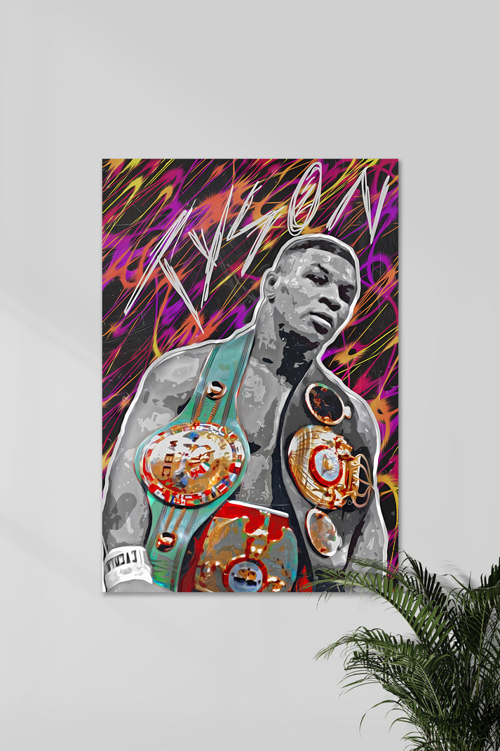 Mike Tyson Concept Art | Mike Tyson | Gym Poster | Posterized.in
