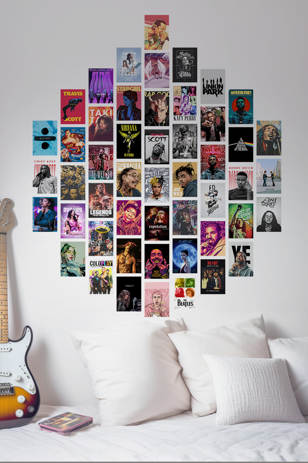 50 Epic Music Collage Set | Posterized.in