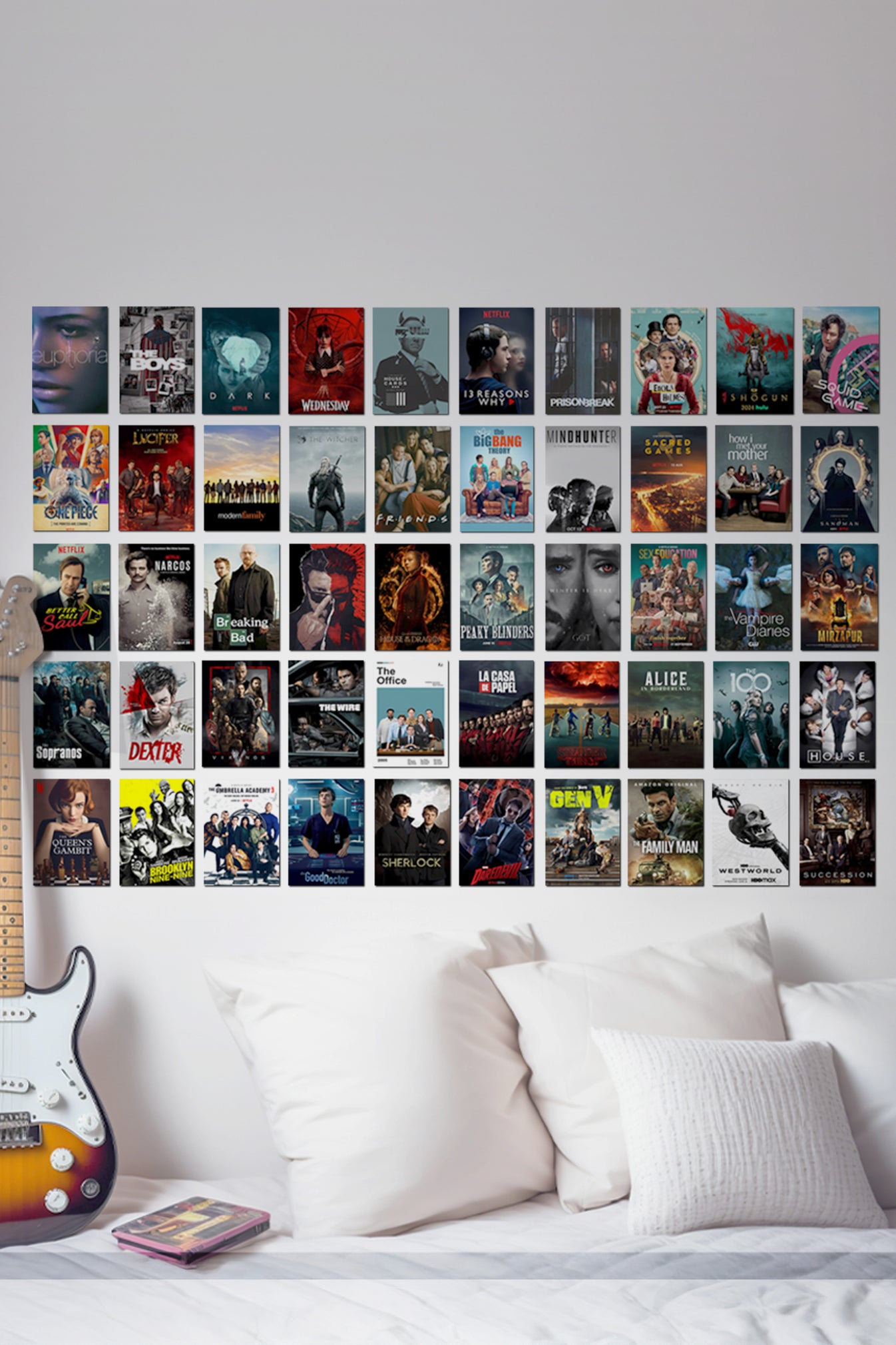 50 Epic TV Series Collage Set | Posterized.in