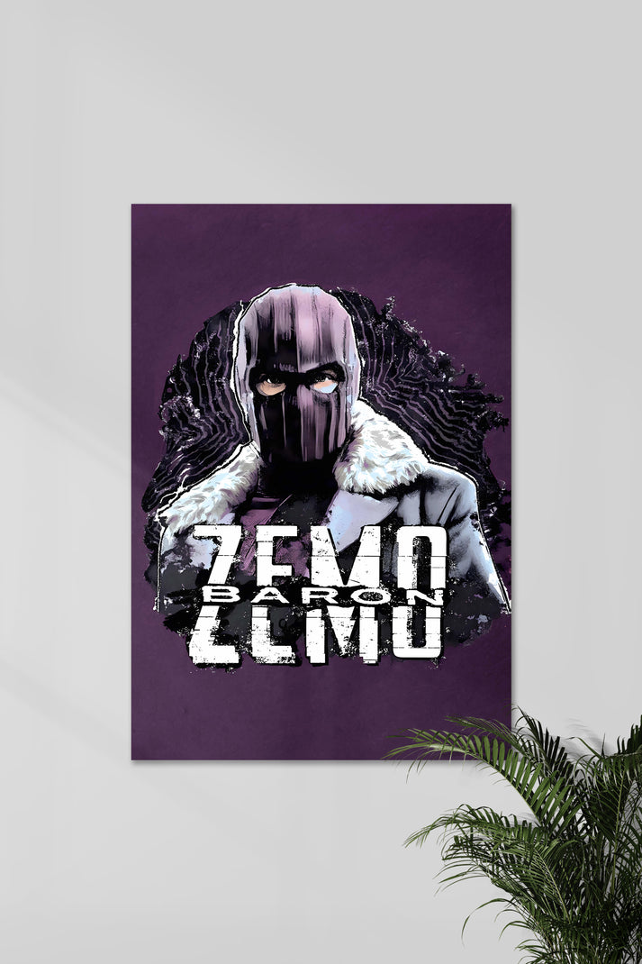 Baron Zemo | TFATWS | MCU | Movie Poster – Posterized