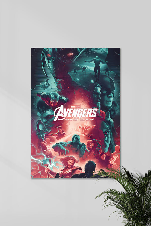 Avengers Age Of Ultron | Concept Art | MCU | Movie Poster – Posterized