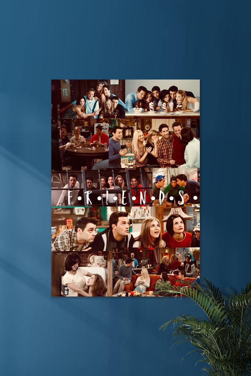 Friends #04 | American Tv Show | Series Poster | Posterized.in