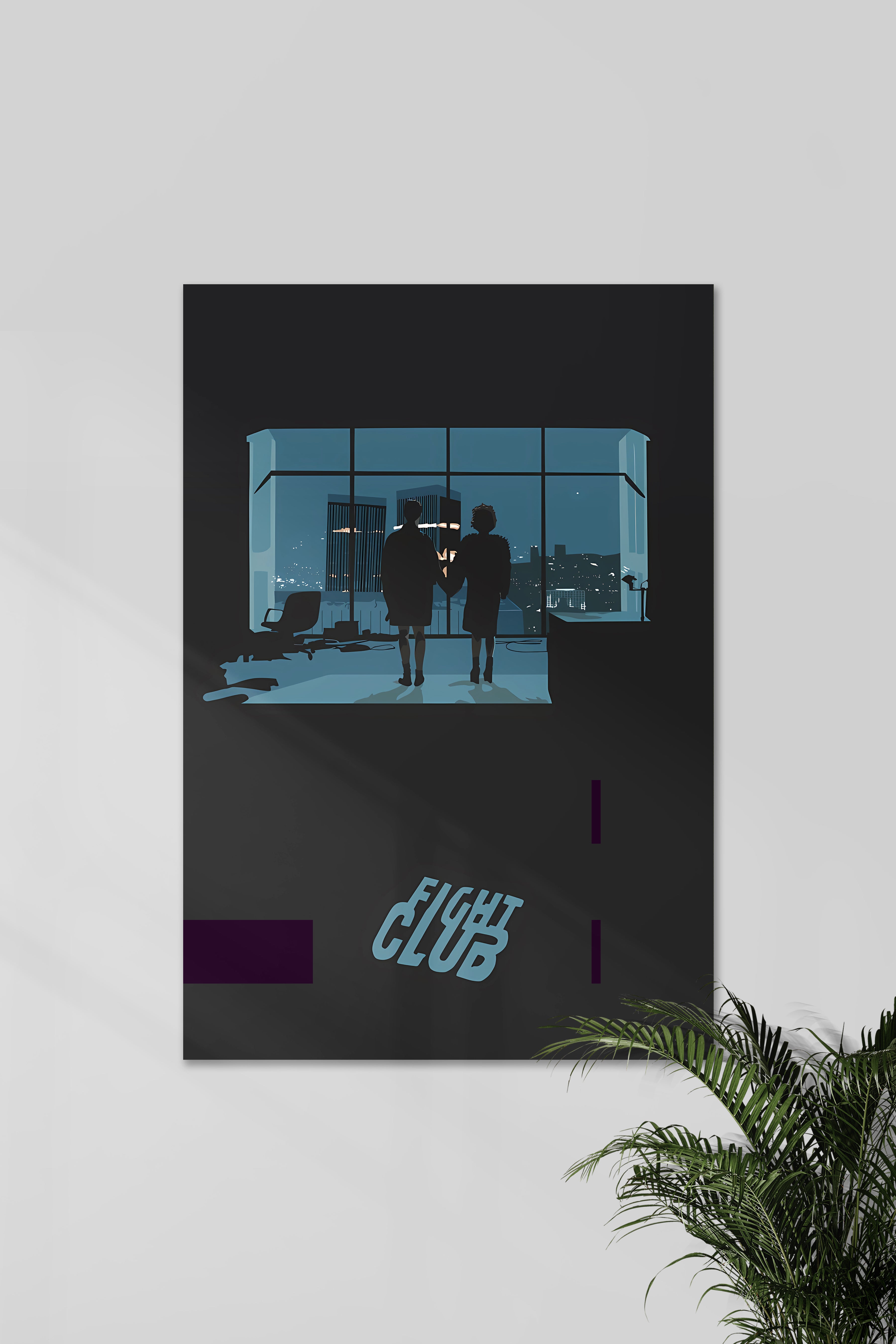 Pretty Different Ending | Fight Club | Movie Poster – Posterized