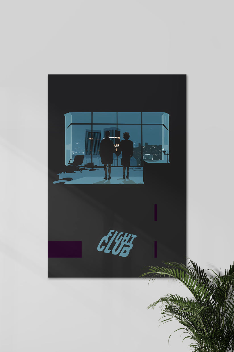 Pretty Different Ending | Fight Club | Movie Poster | Posterized.in