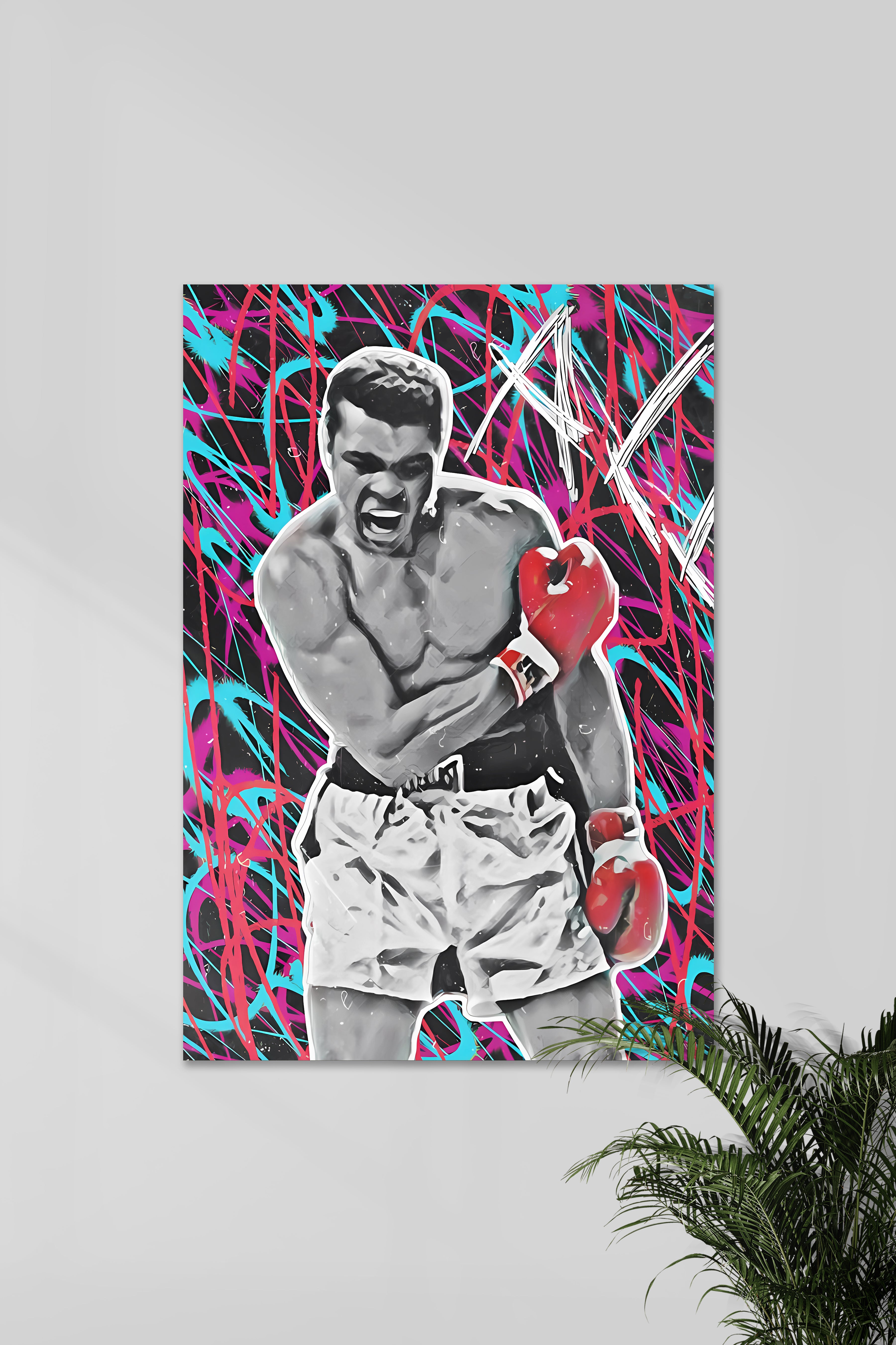 Muhammad Ali Concept Art | Muhammad Ali | Gym Poster – Posterized