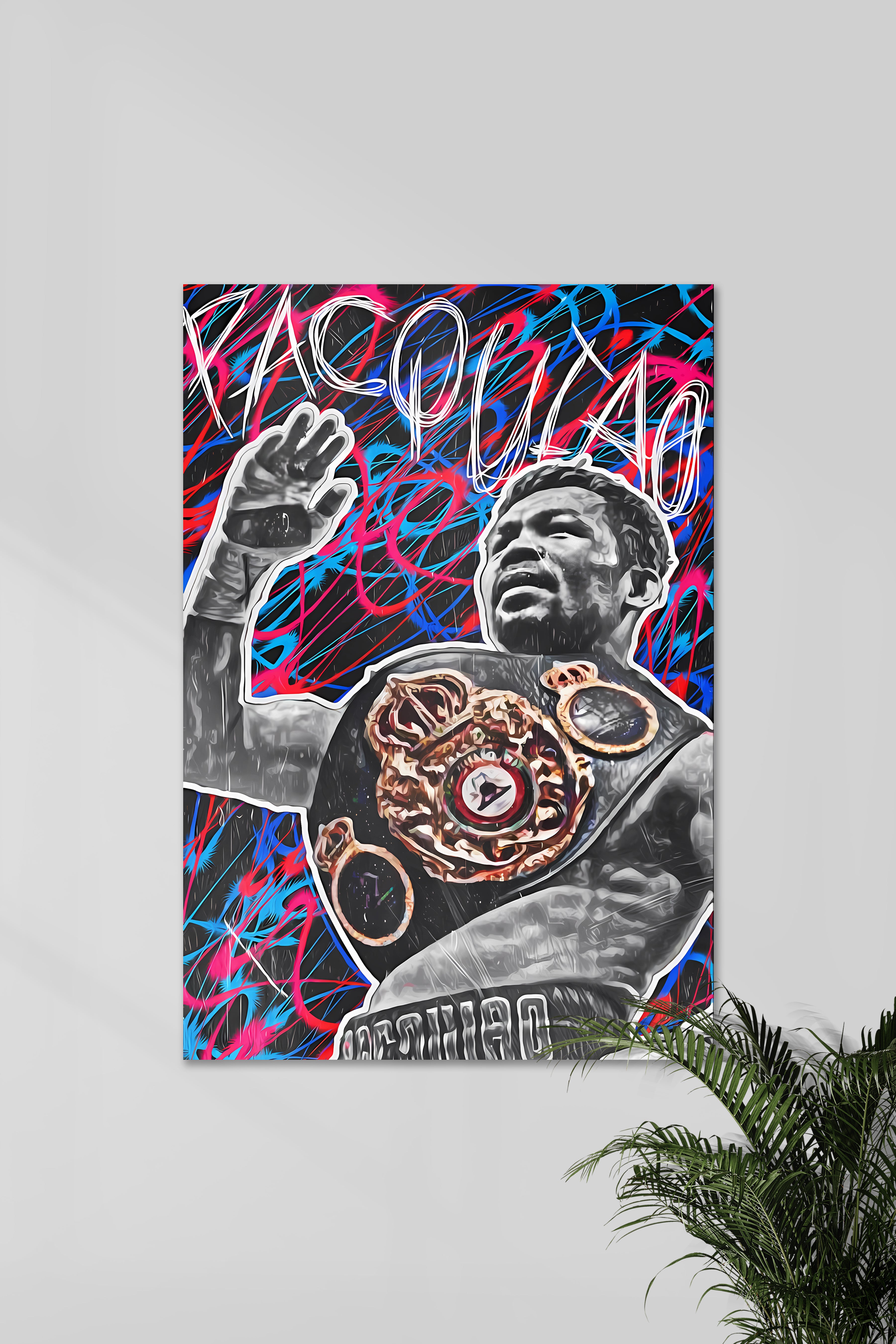 Manny Pacquiao Concept Art | Manny Pacquiao | Gym Poster – Posterized