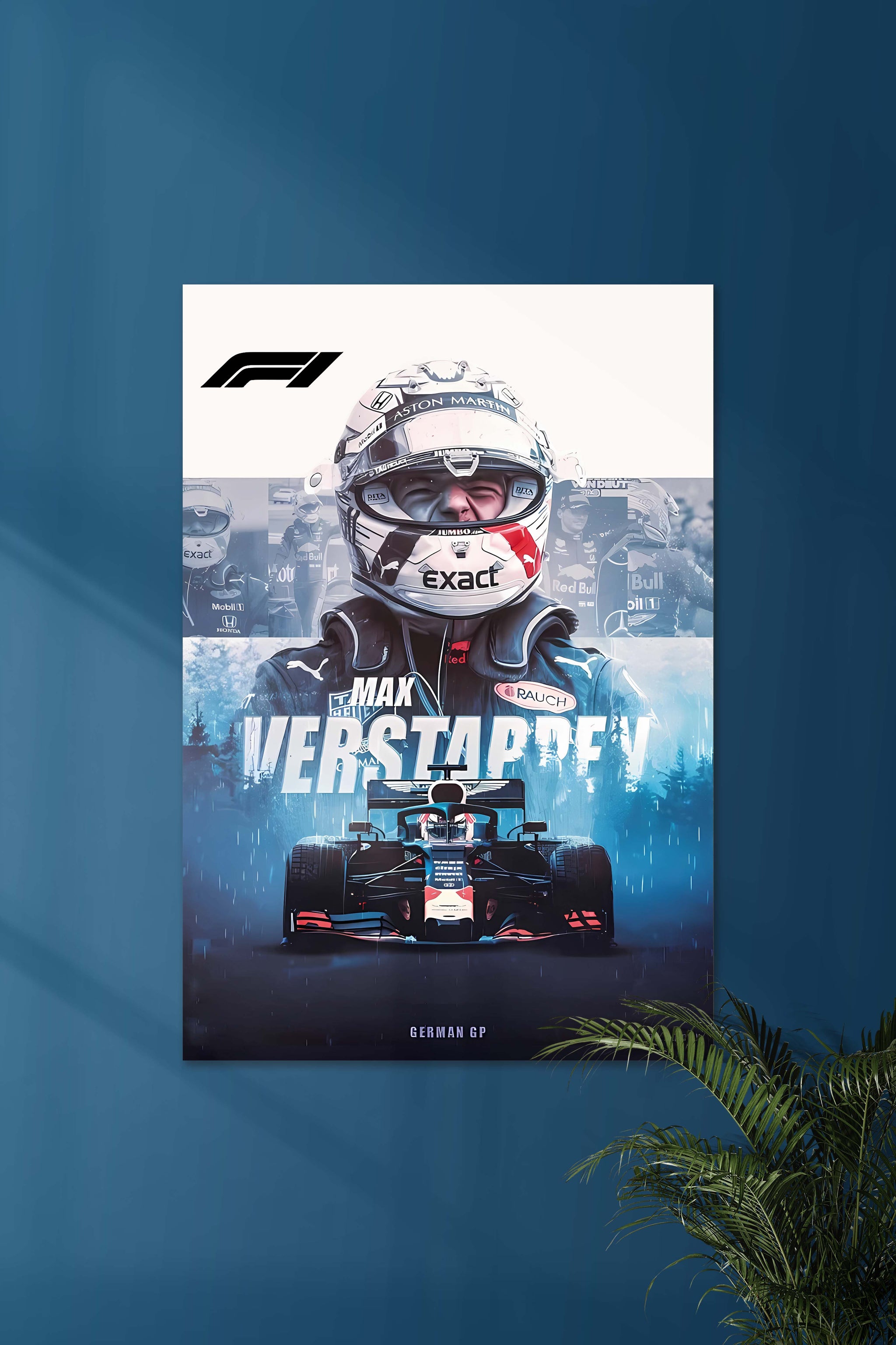 GERMAN GP MAX VERSTAPPEN | Formula One | F1 POSTERS | Posterized.in