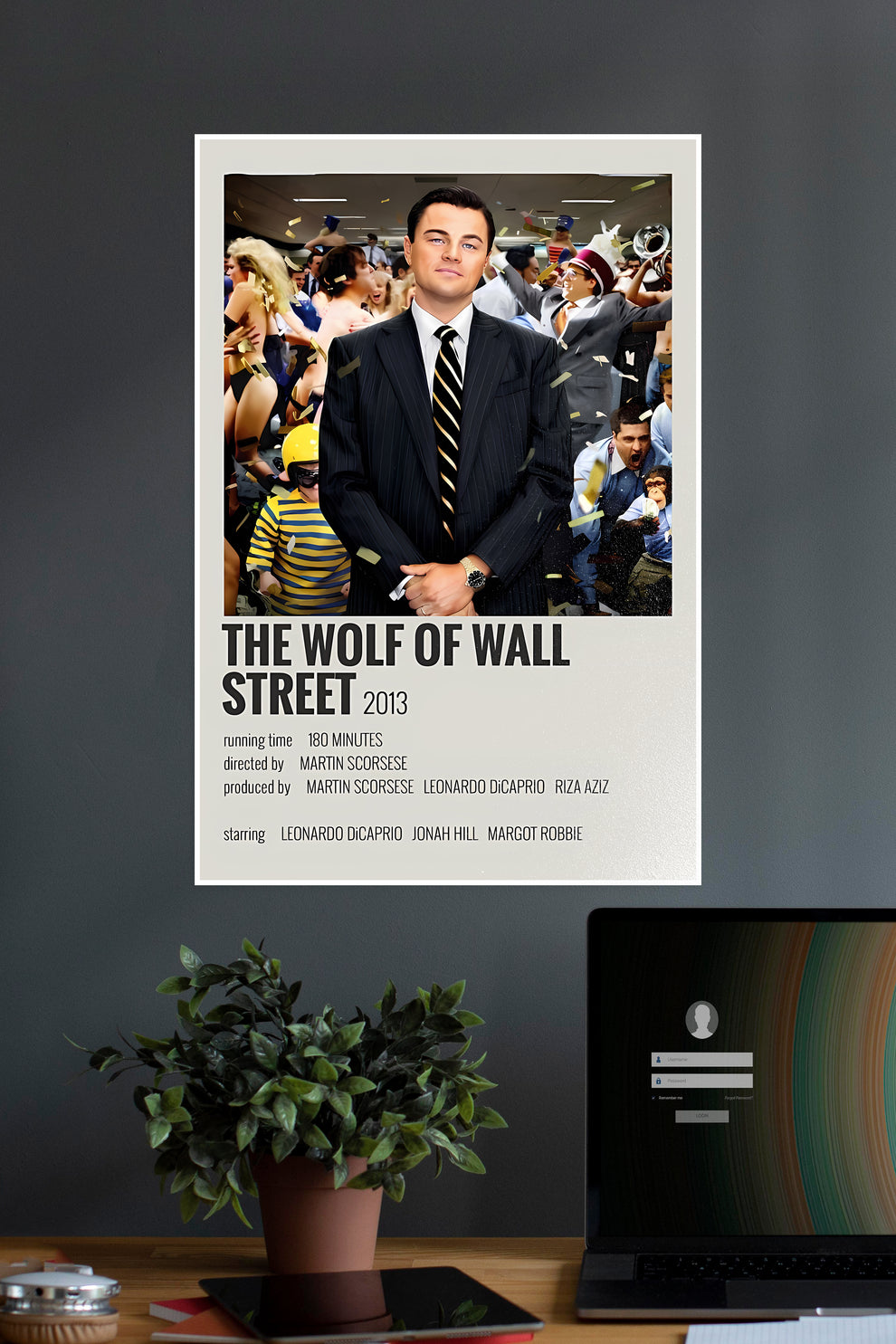 The Wolf Of Wall Street | MARTIN SCORSESE | Movie Card | Movie Posters ...