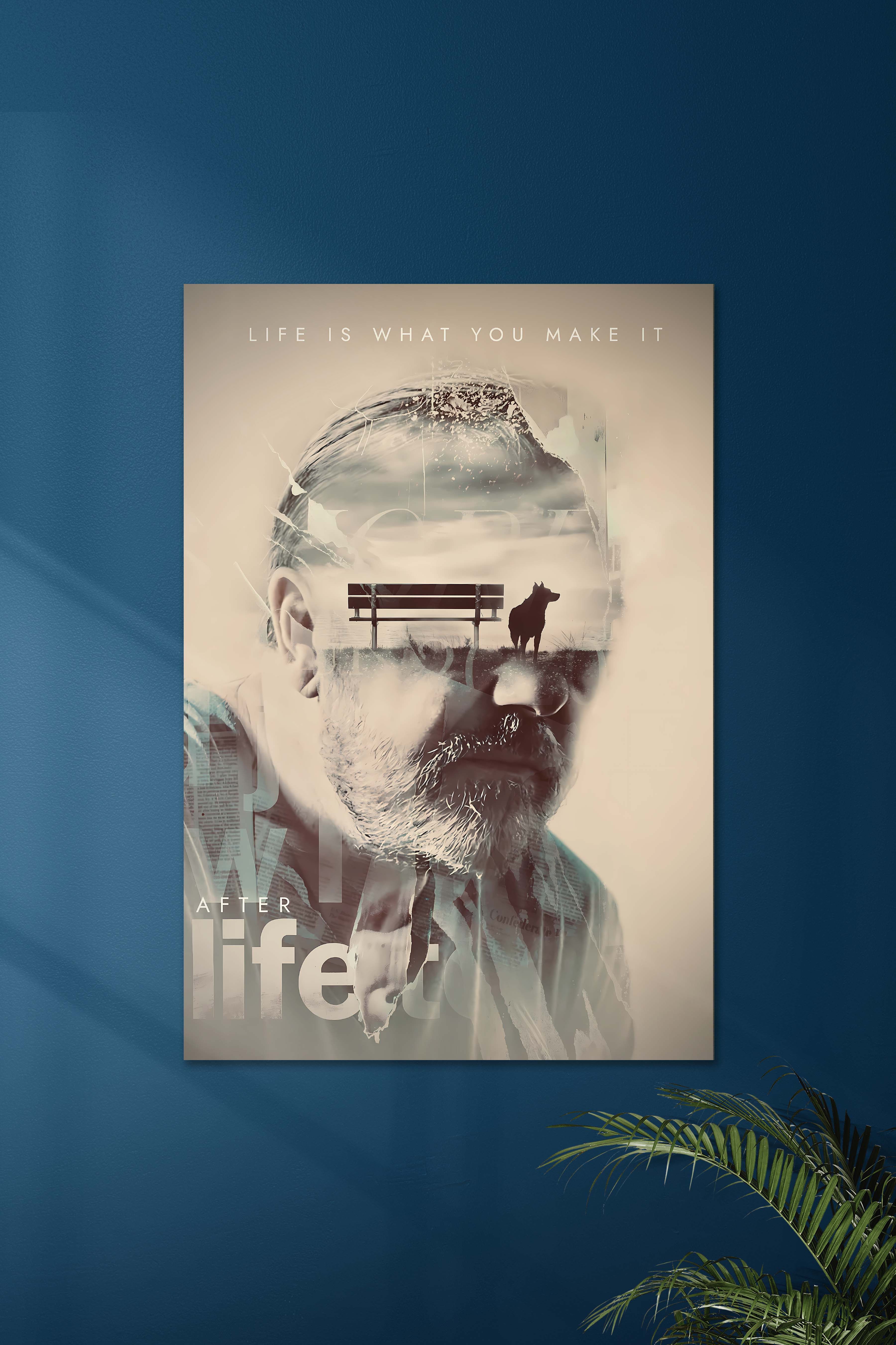 AFTER LIFE | Ricky Gervais | Movie Poster – Posterized