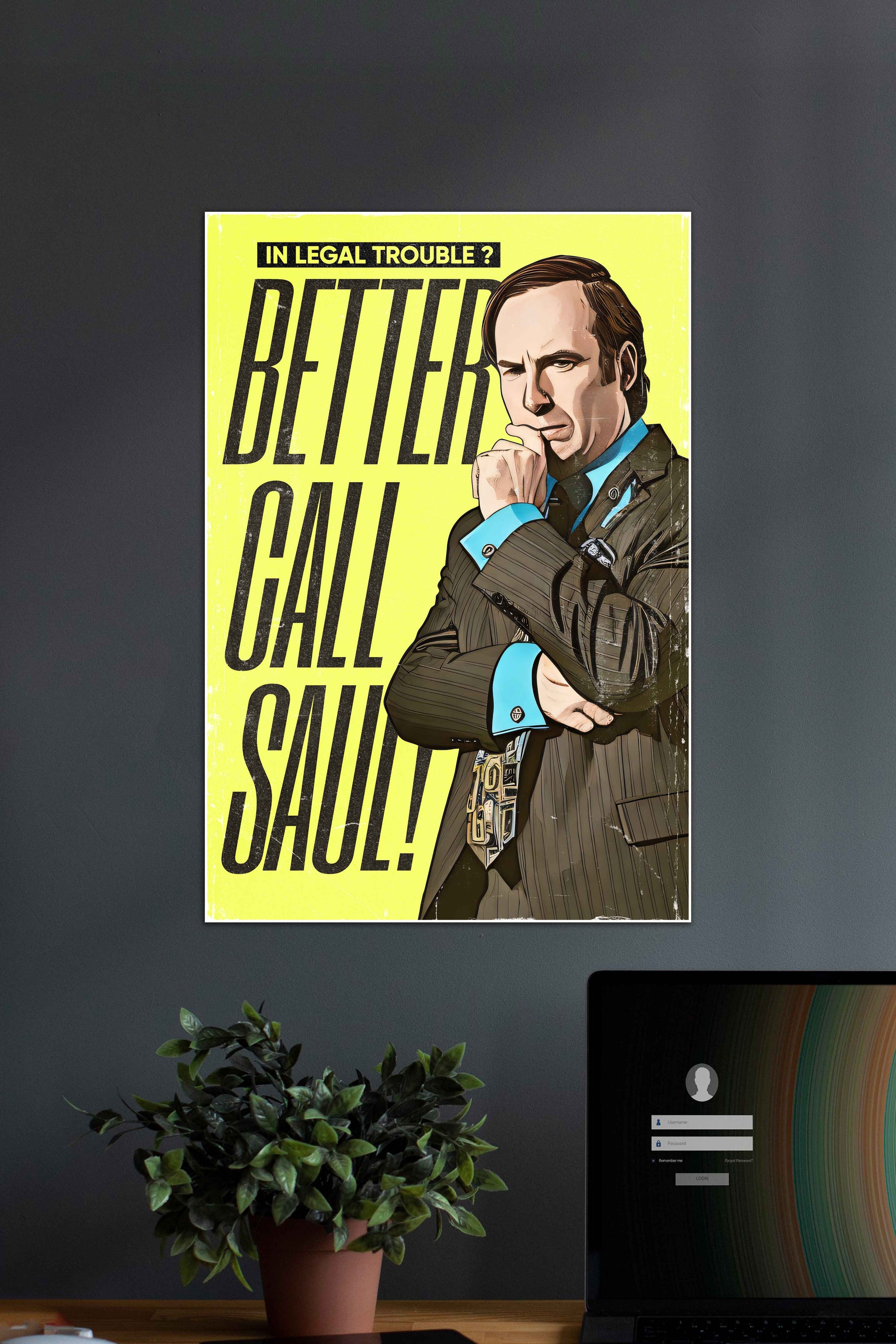 In Legal Trouble x Better Call Saul | Better Call Saul | Series Poster ...