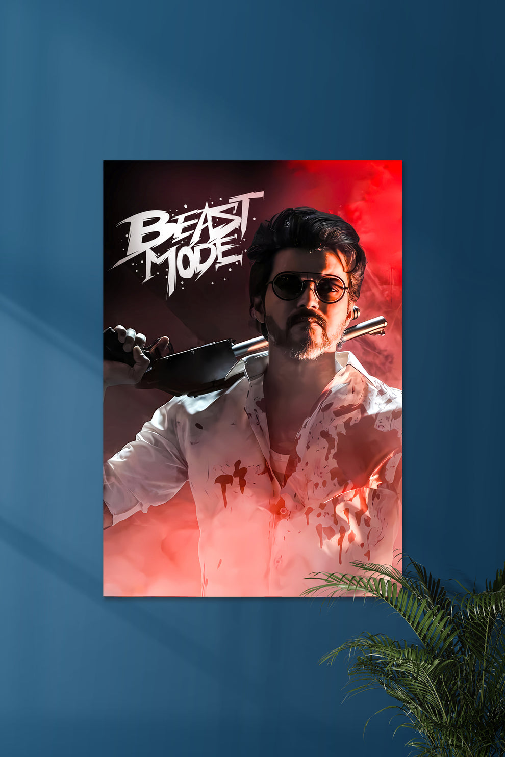 Beast MODE | BEAST | Kollywood Posters | Posterized.in