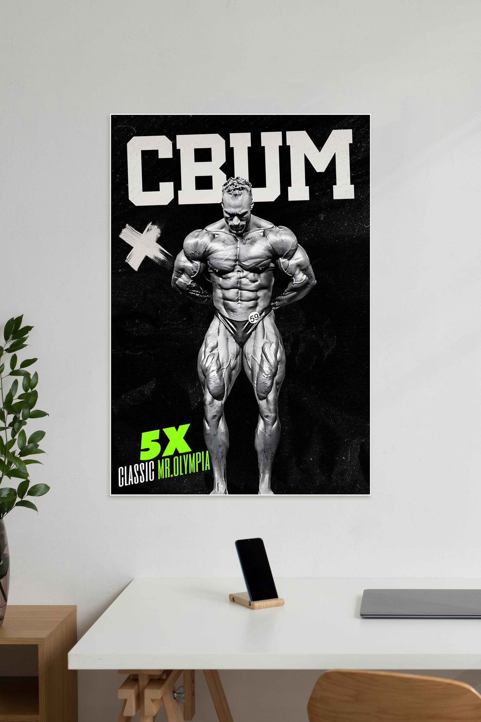 CBUM Classic Olympia | Gym | Motivation Poster | Posterized.in
