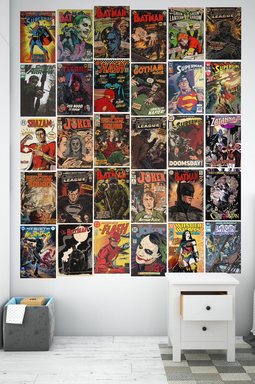 DC COMIC COLLAGE | DC Poster – Posterized
