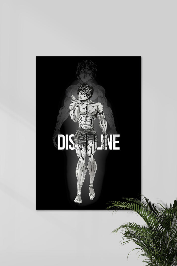 DISCIPLINE | GYM SET | Motivational Poster – Posterized