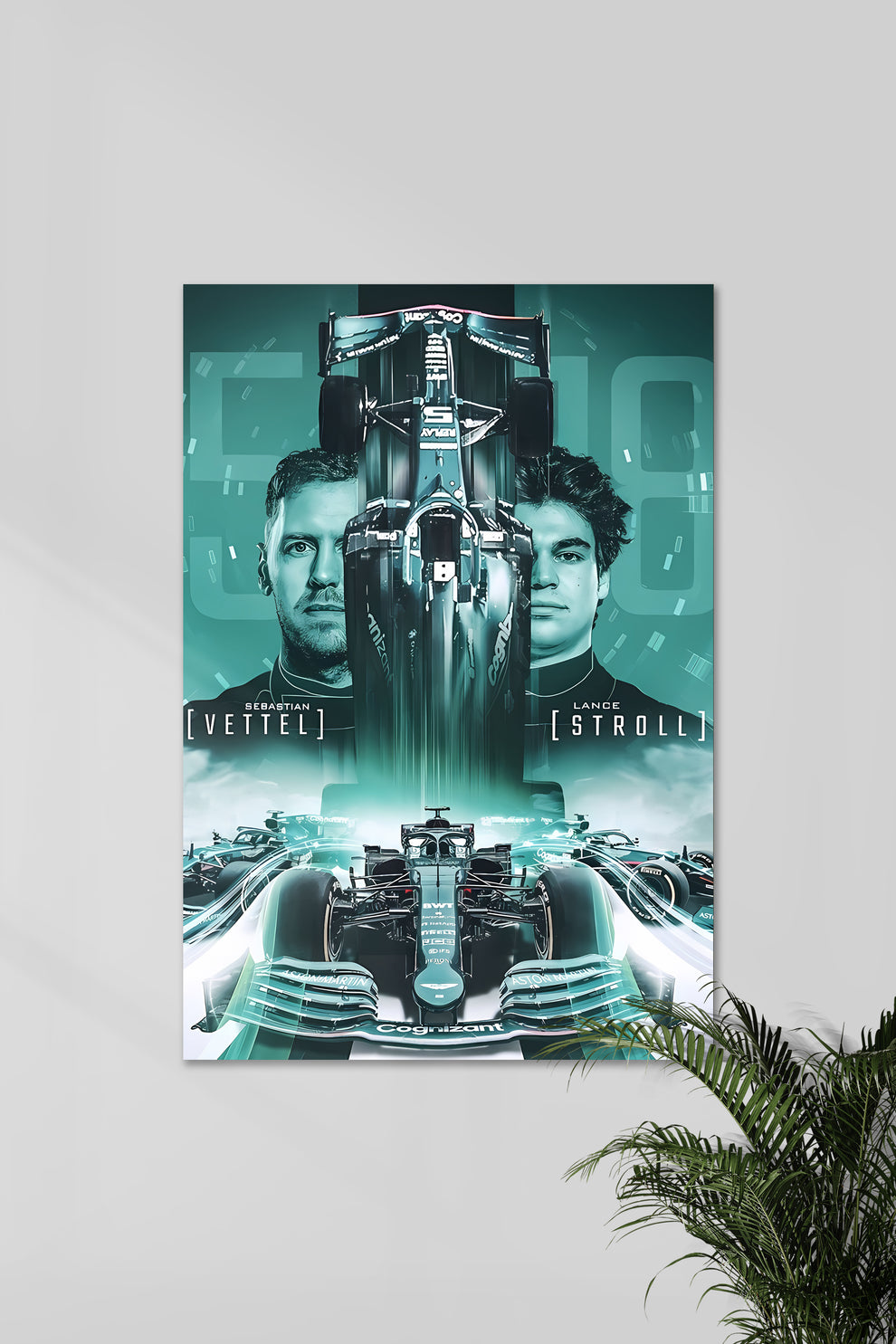 Sebastian Vettel vs Lance Stroll | Head to Head | F1 POSTERS ...
