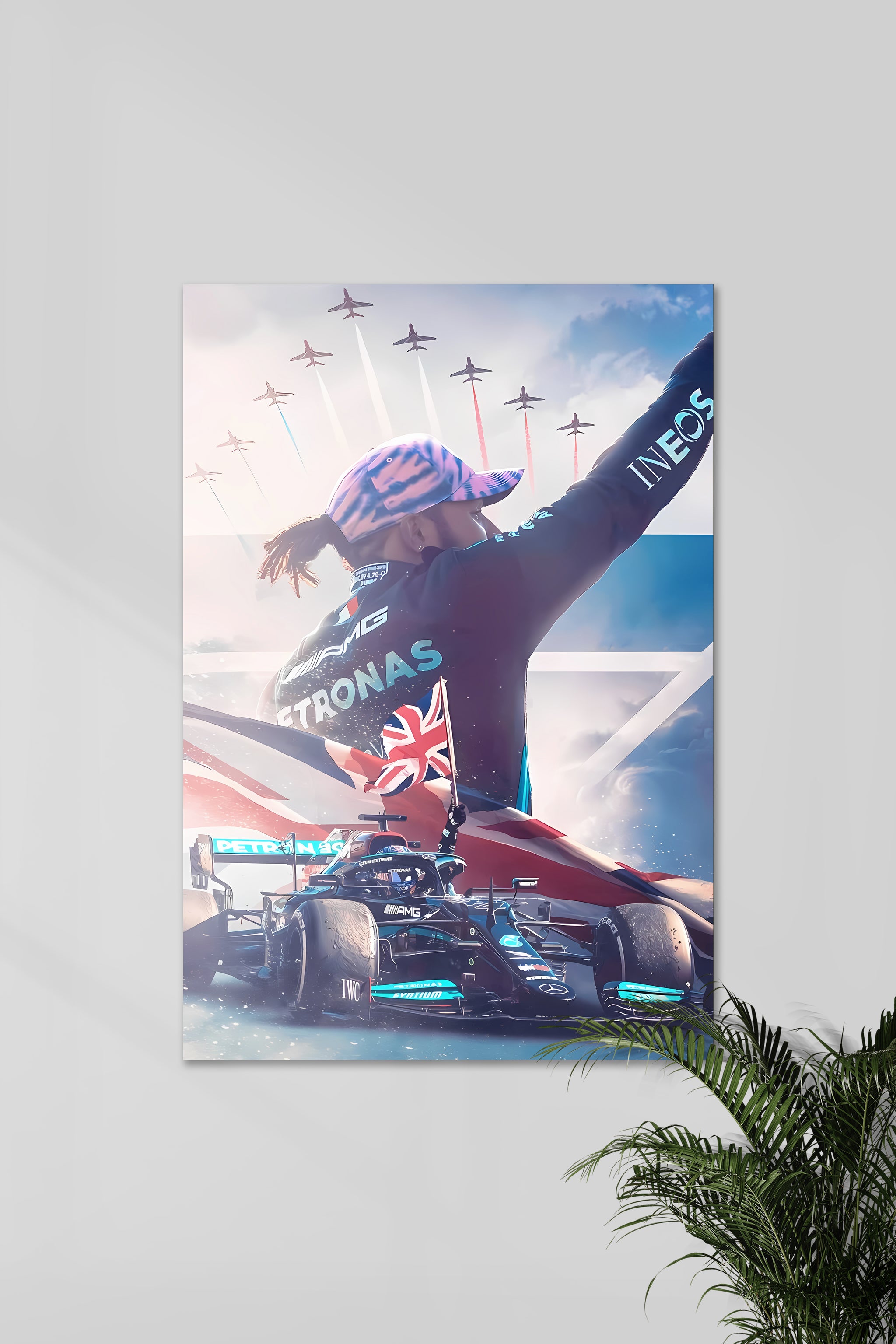 Lewis Hamilton | Mercedes AMG PETRONAS F1 | F1 POSTERS – Posterized