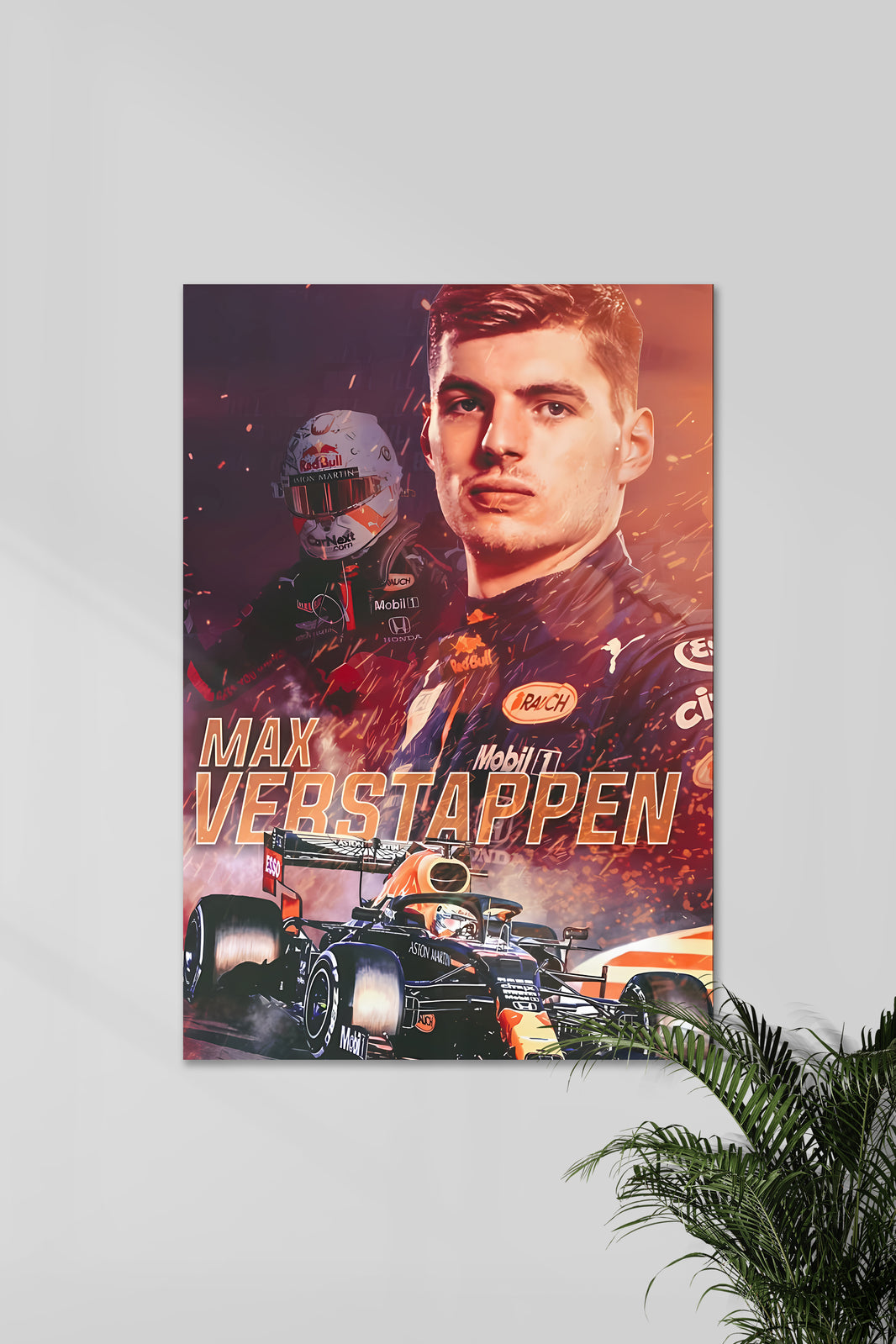 F1 Race – Posterized