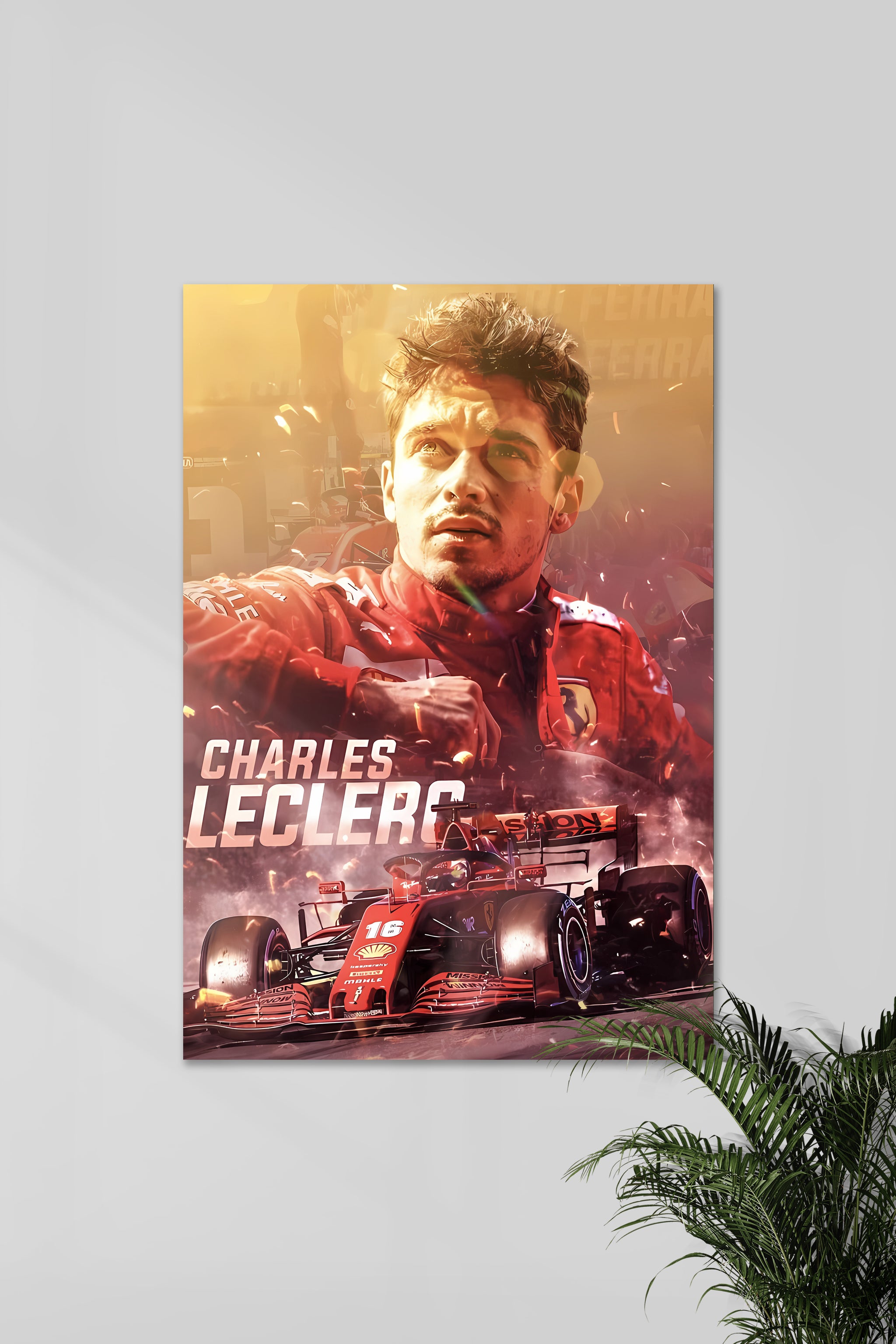 Charles Leclerc Scuderia Ferrari | Formula One | F1 POSTERS – Posterized