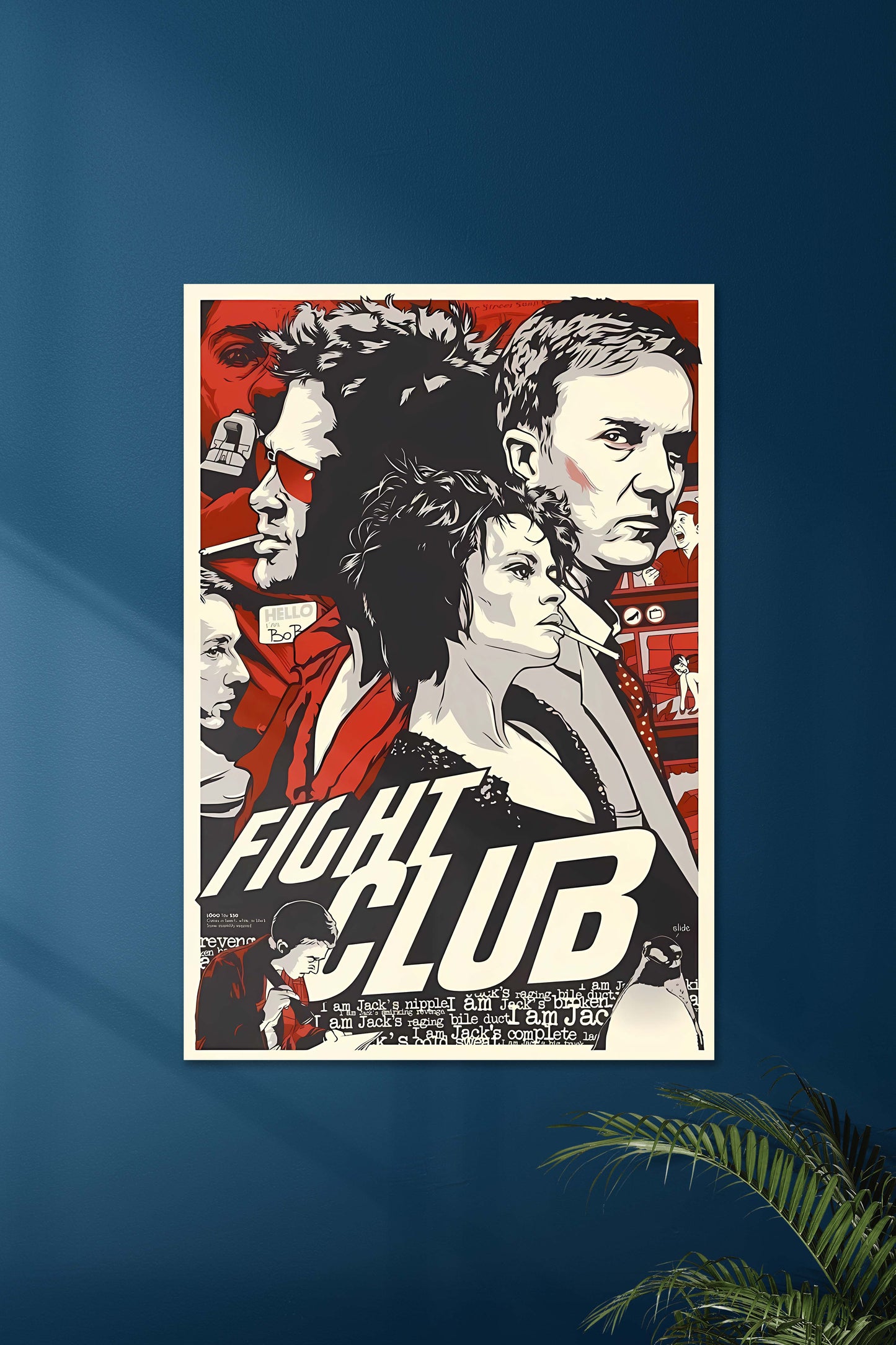 FIGHT CLUB #03 | David Fincher | Movie Poster – Posterized