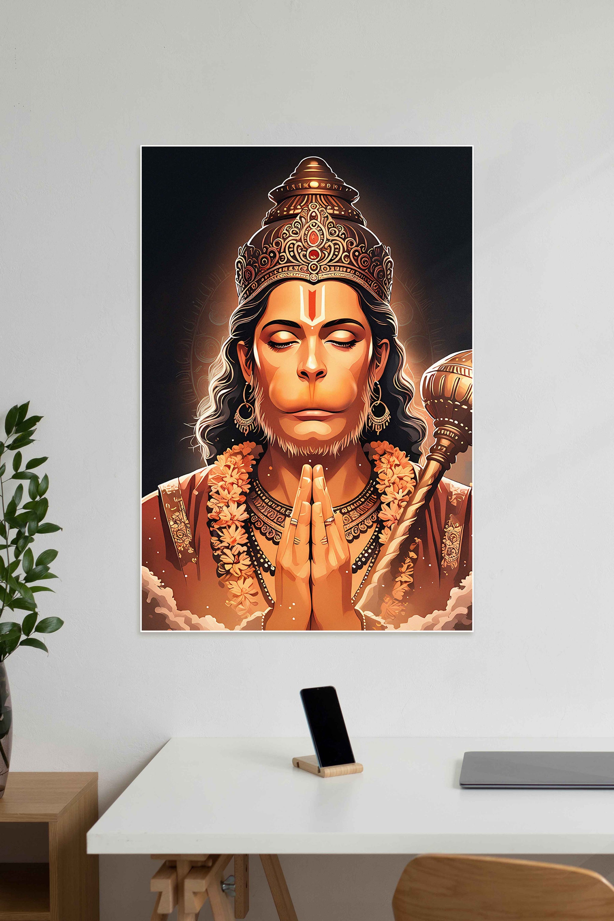 Jai Hanuman | Lord Hanuman | Devotional Poster | Posterized.in