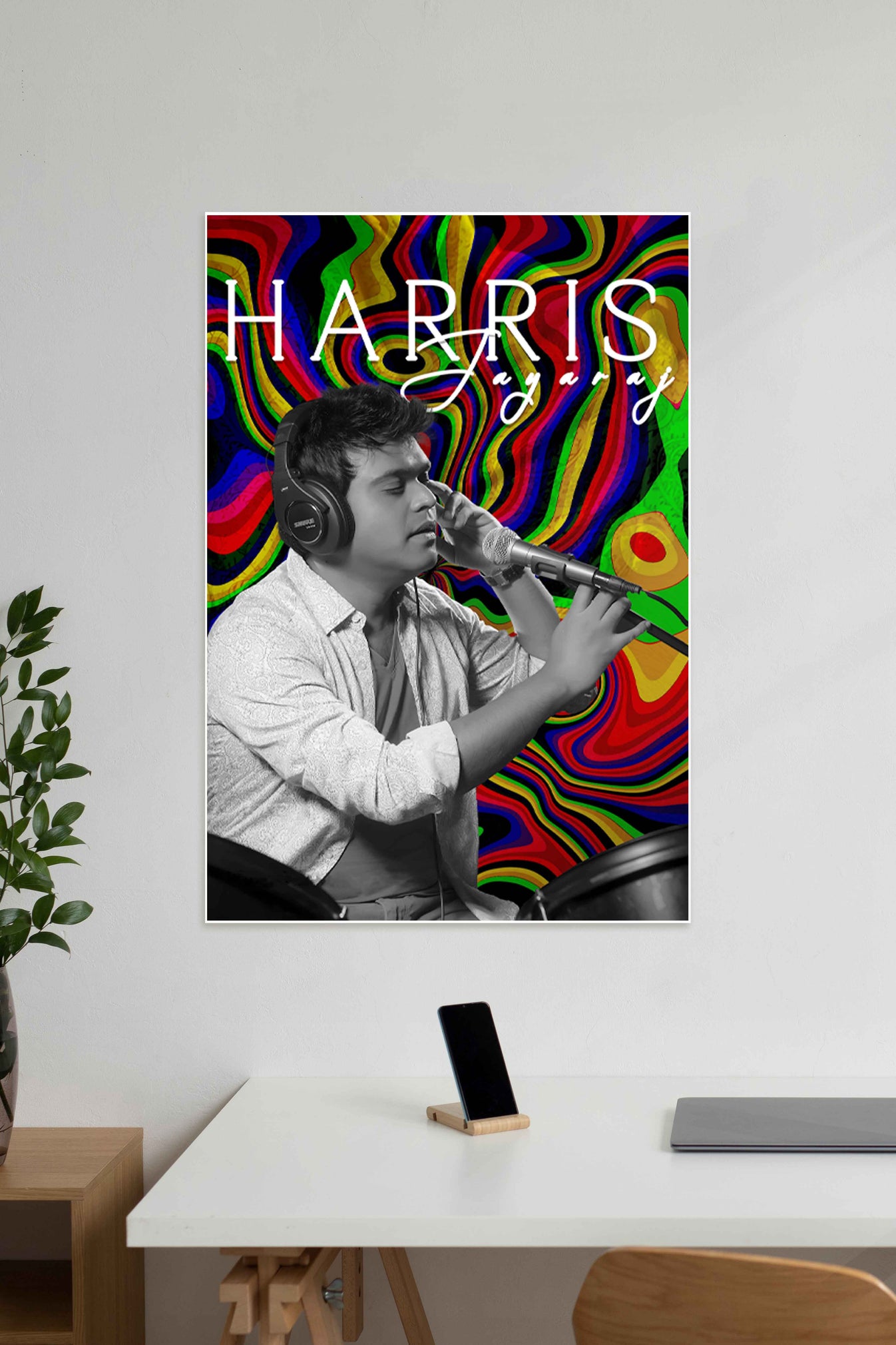 HARRIS | Harris Jayaraj | Music Artist Poster | Posterized.in