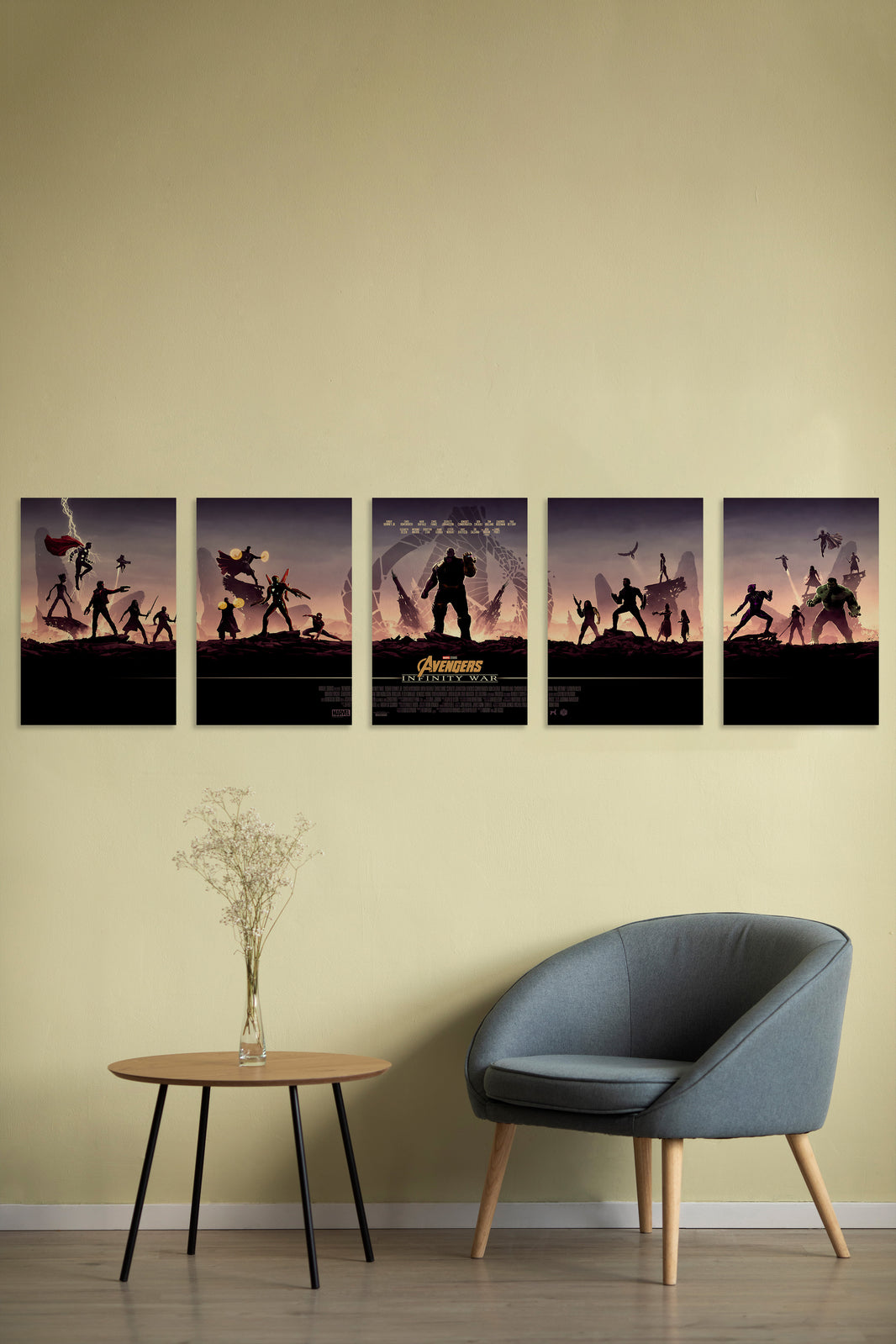 PACK OF 5 – Posterized