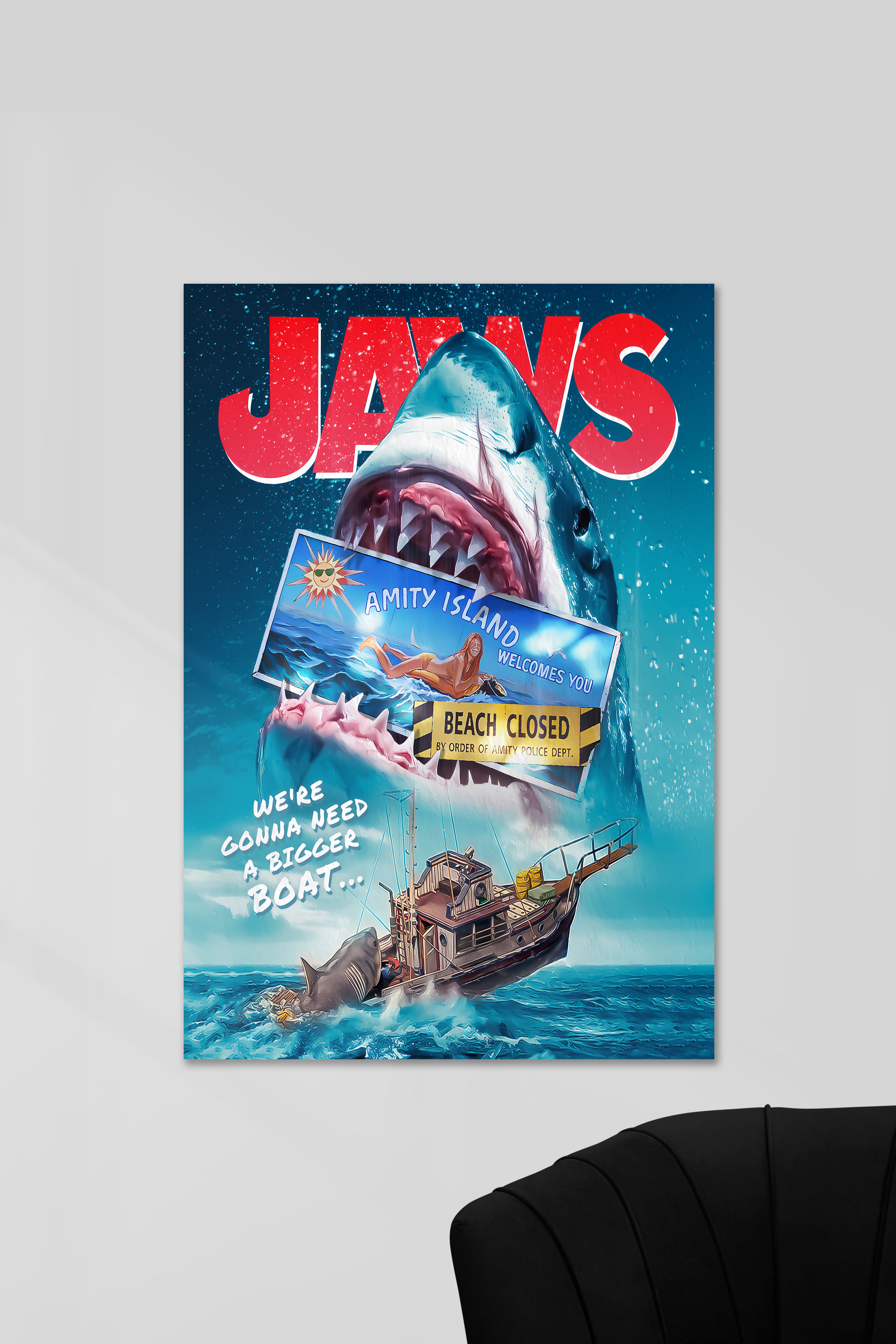 JAWS | Movie Poster – Posterized