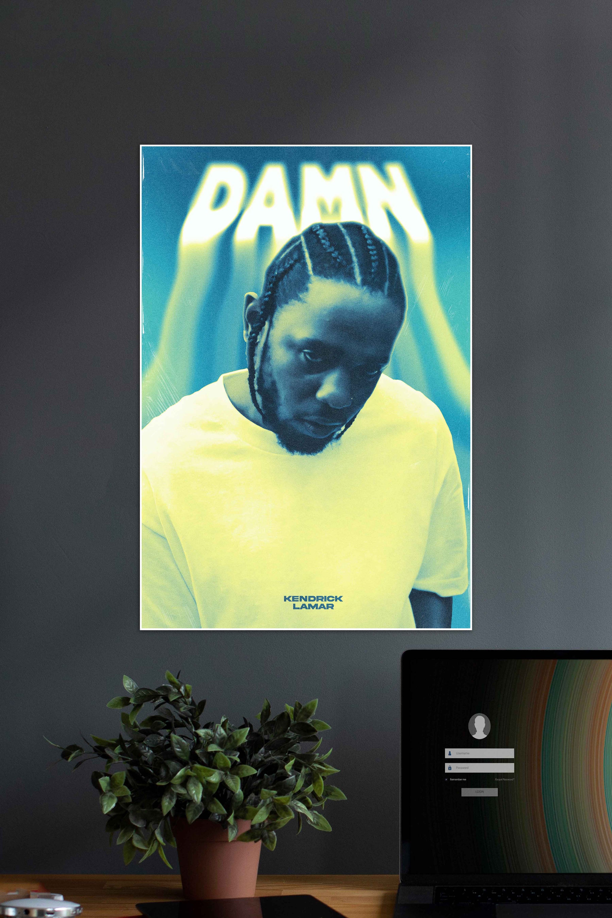 DAMN | Kendrick Lamar | Music Artist Poster – Posterized