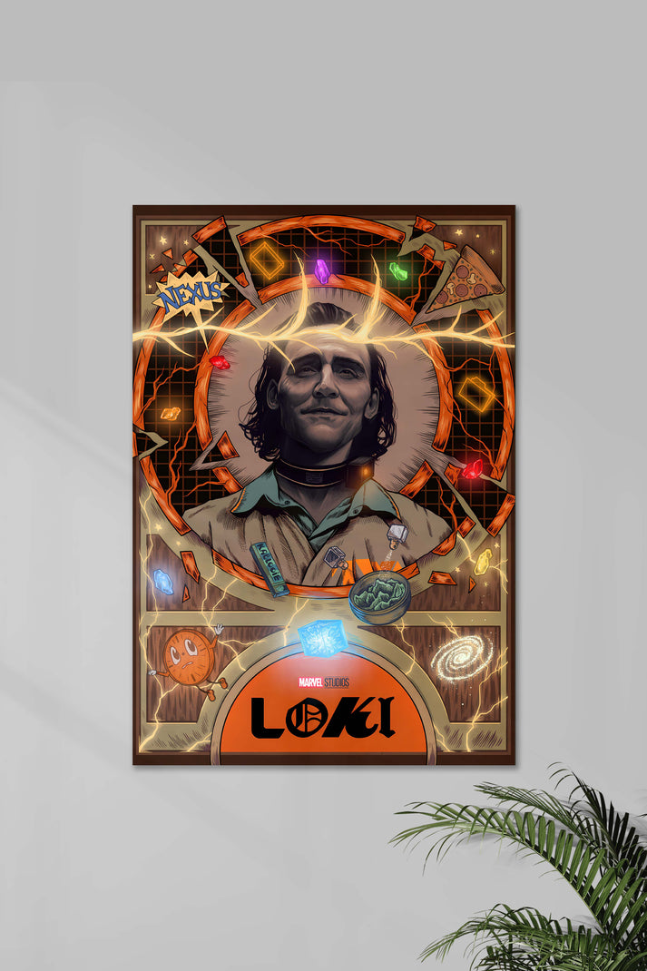 LOKI S01 | LOKI #02 | Disney+ | MARVEL Poster | Posterized.in